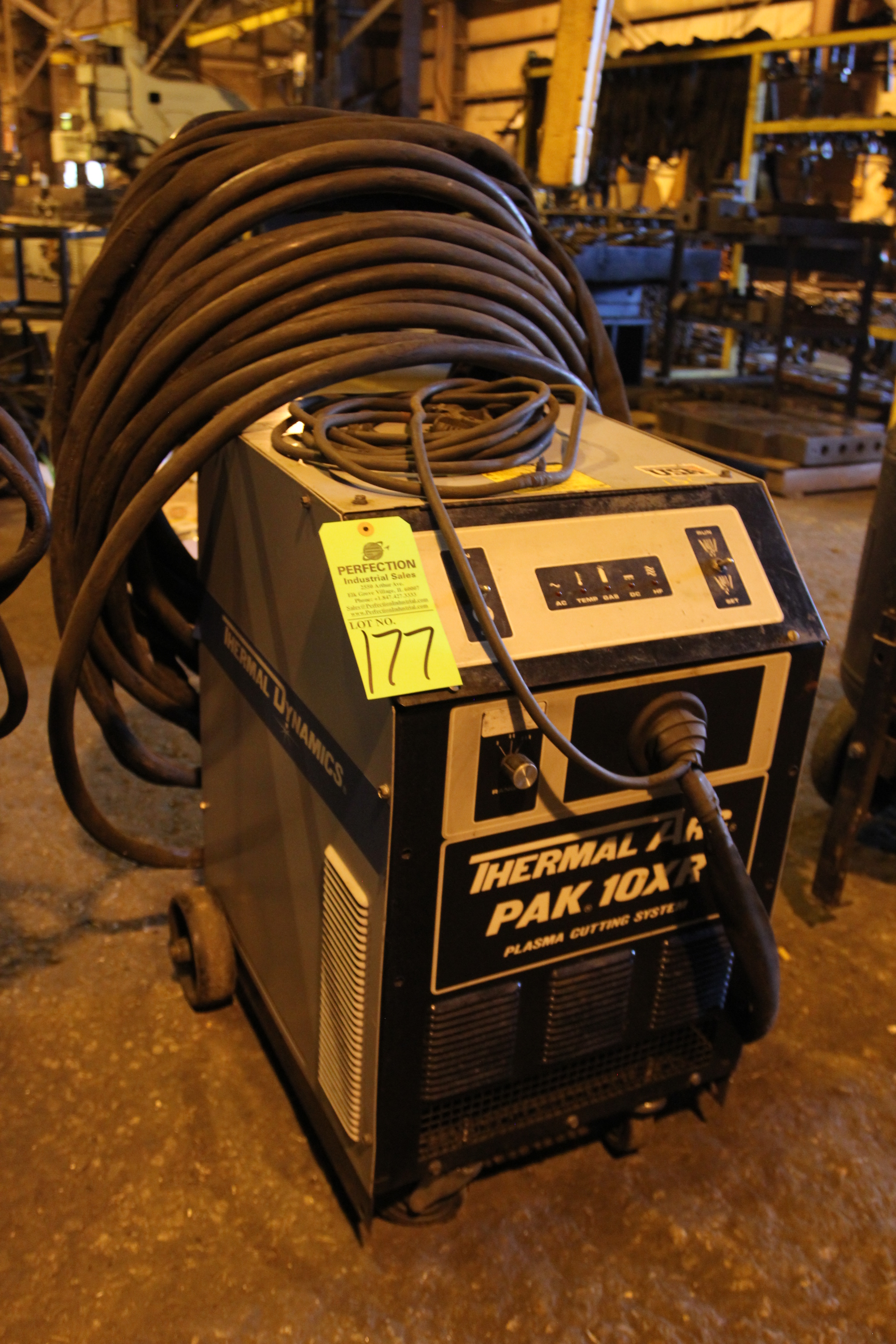 THERMAL ARC PAK 10XR Plasma Cutter, S/N. H10134A183501D