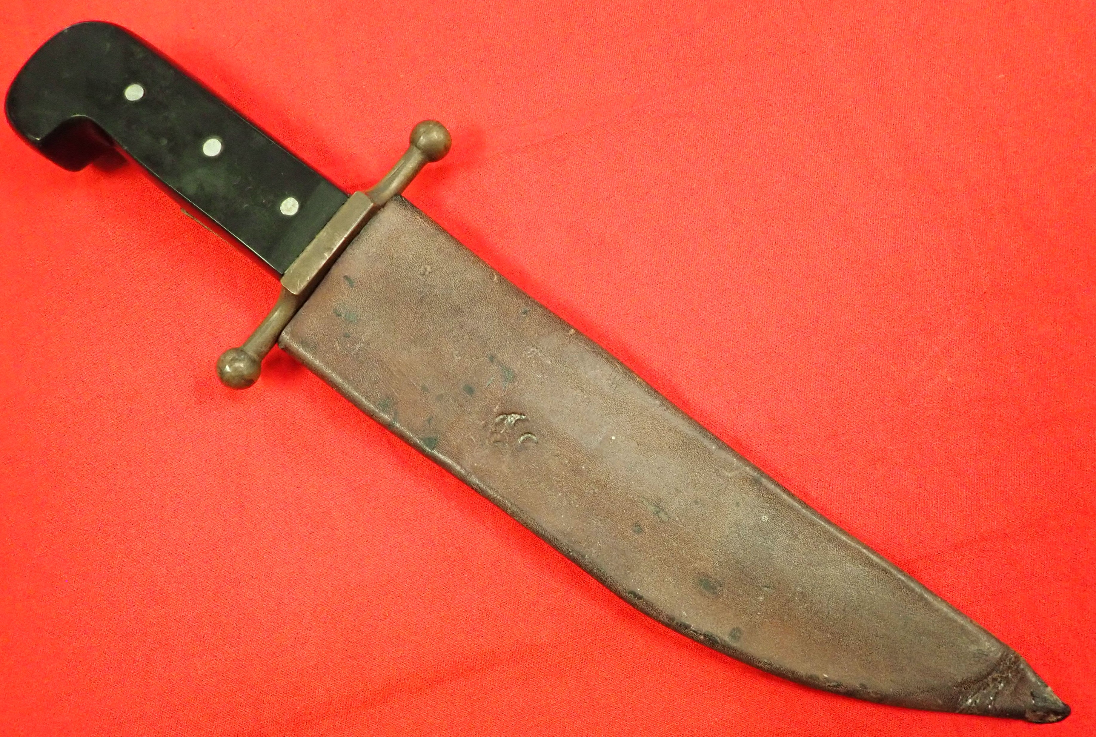 WW2 US Marine Corps kinfolks V44 fighting knife/survival machete ...