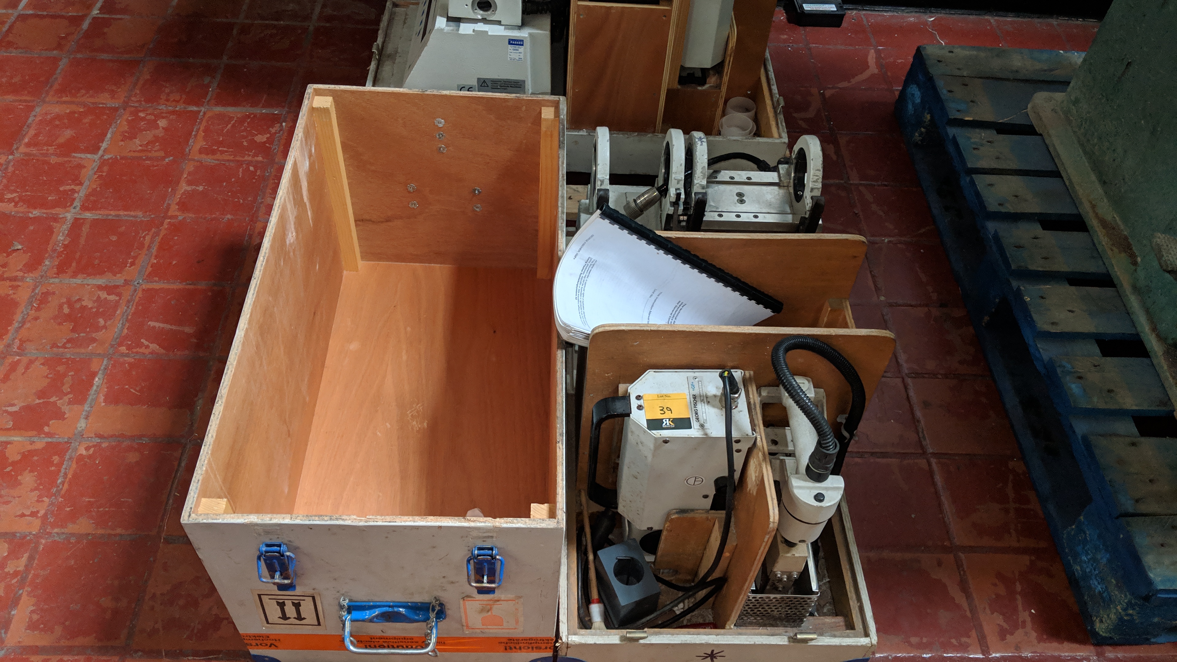 Georg Fischer IR-63 Plus fusion machine including carry case This is ...