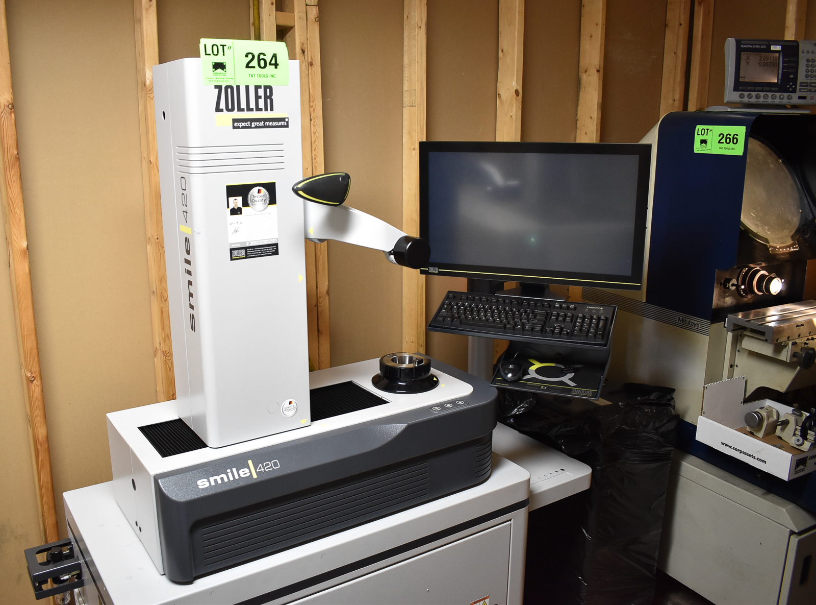 ZOLLER (PURCHASED NEW IN 2017 $30K USD) SMILE 420 HIGH PRECISION ...