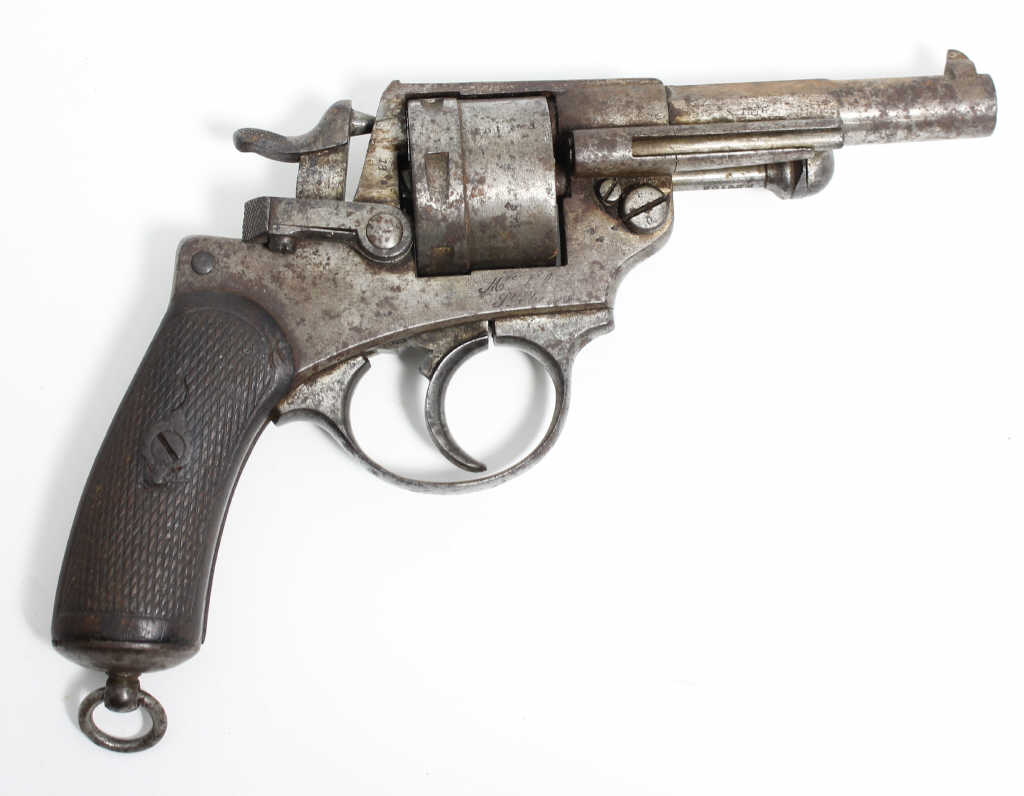 REVOLVER CHAMELOT DELVIGNE MODELE 1873 calibre 11 mm 6 coups de la ...