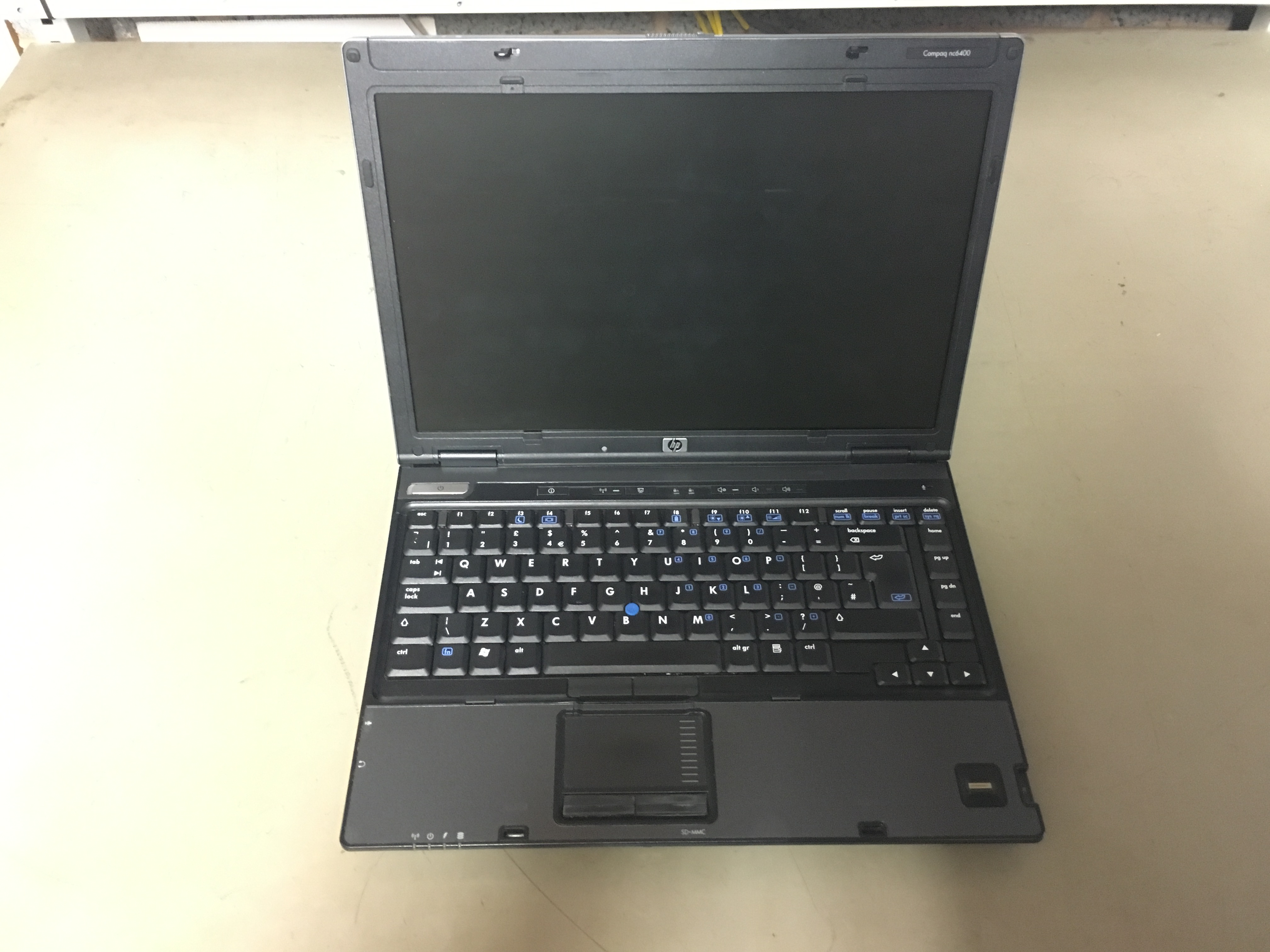 HP Compaq nc6400 Intel Core Duo 2.0Ghz, 3GB, 80GB, CD/DVD, Win XP Pro with charger laptop Apprais