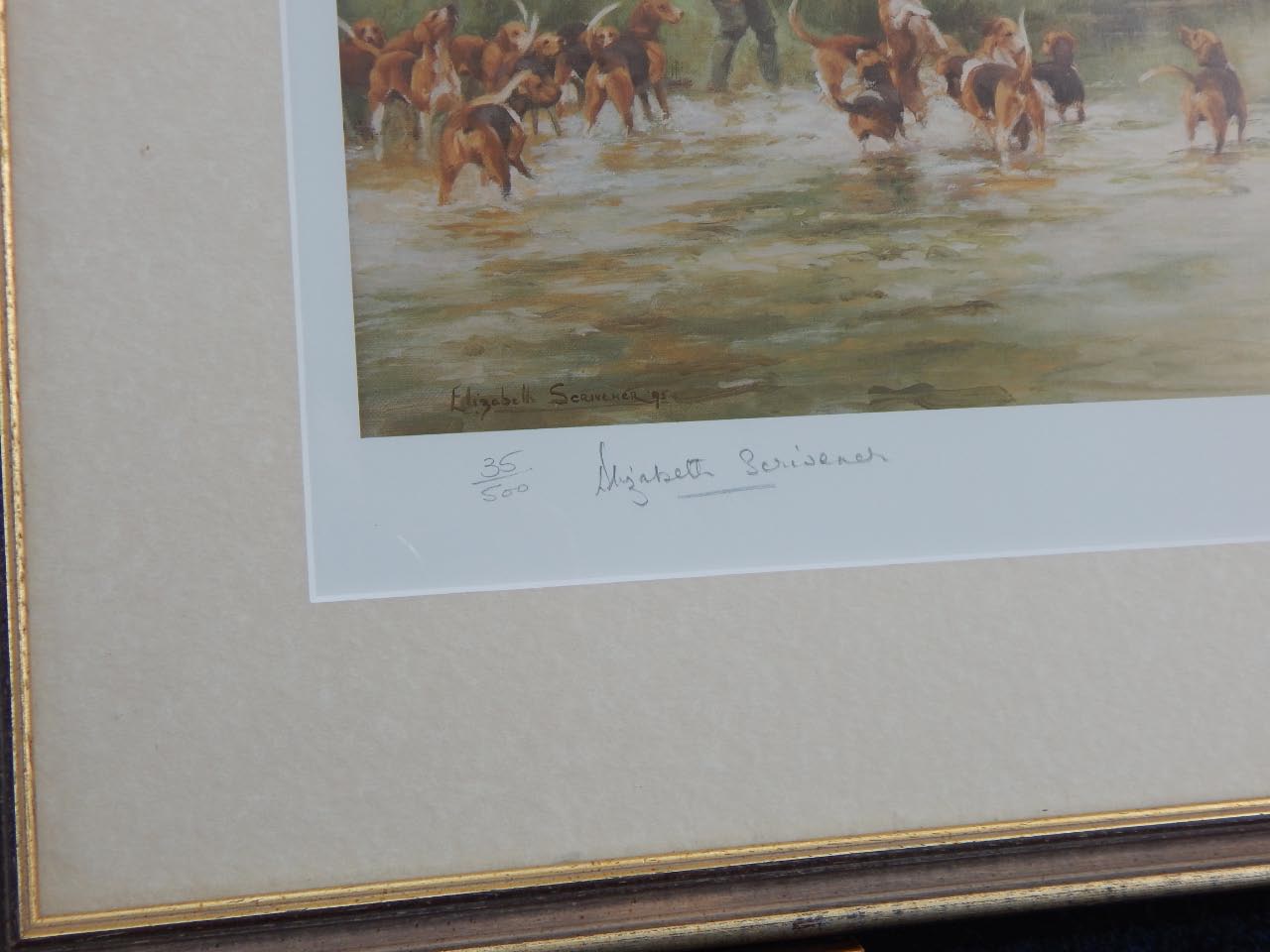 David Waller (20thC). Home of the Lincolnshire Red, artist signed ...