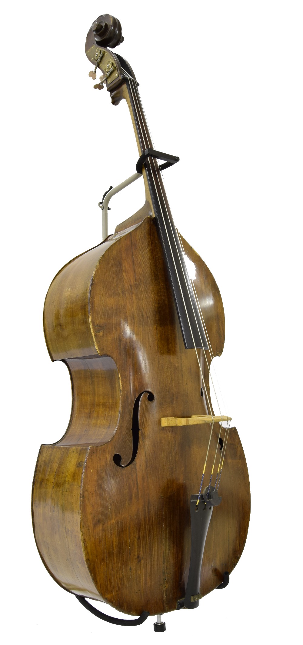 Early 19th century German double bass, unlabelled