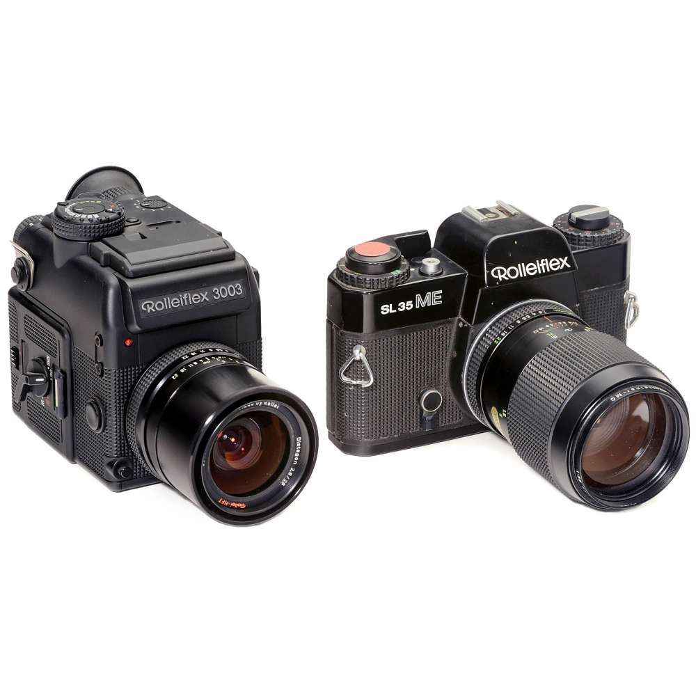 Rolleiflex 3003 and SL 35 ME Rollei Fototechnic, Braunschweig. 1 ...