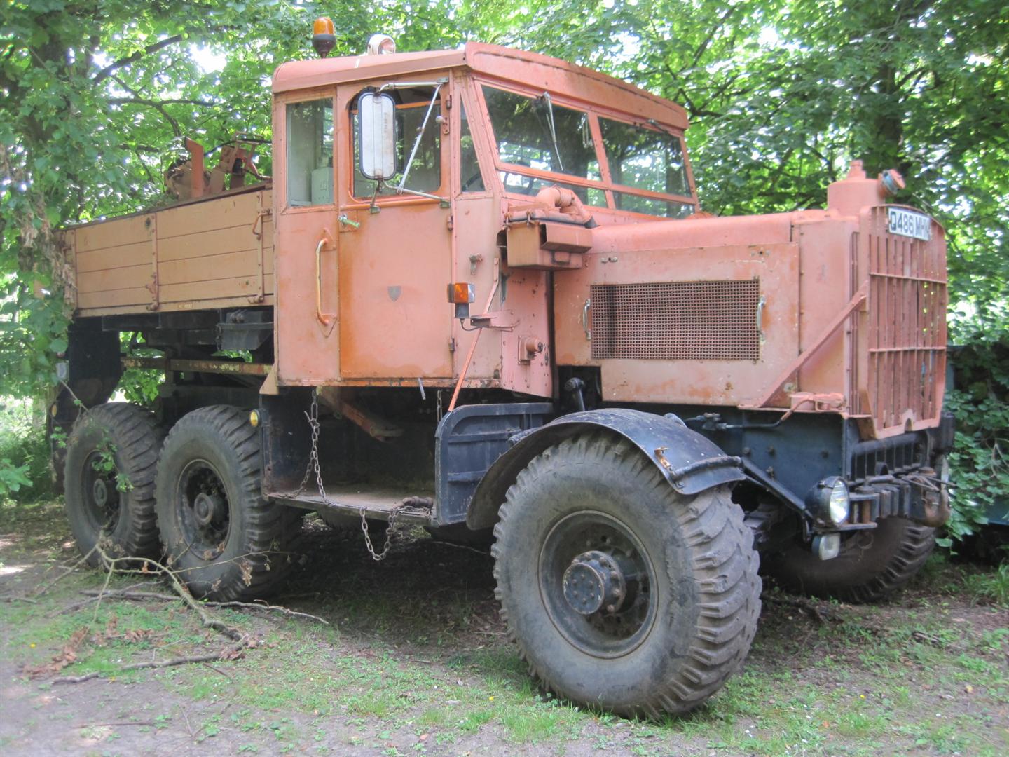 C.1950s Scammell Explorer 6x6 recovery vehicle Reg No: Q486 MHK Chassis ...