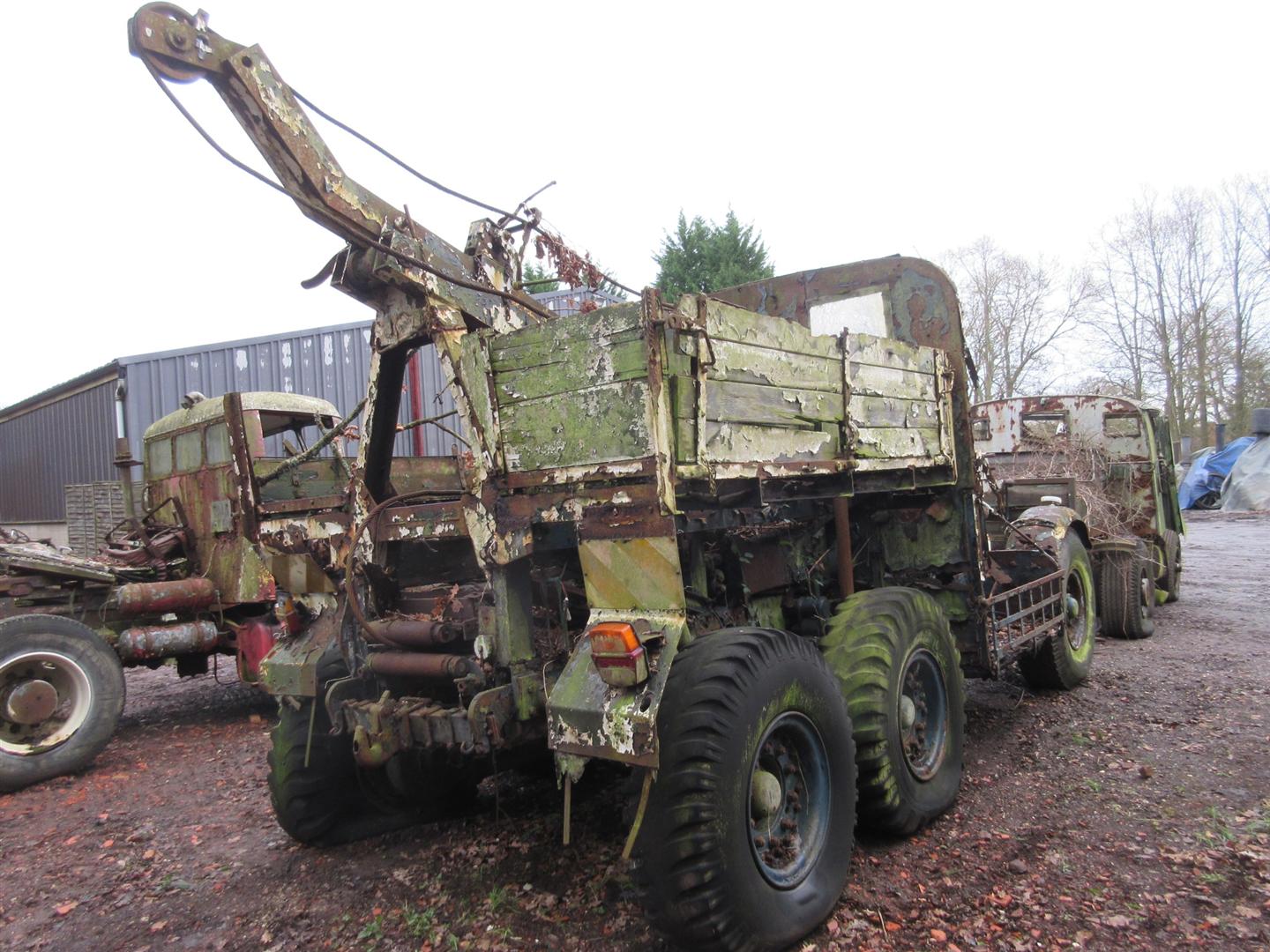 Scammell Pioneer SV2S (6 wheel) recovery truck fitted with 6 cylinder ...