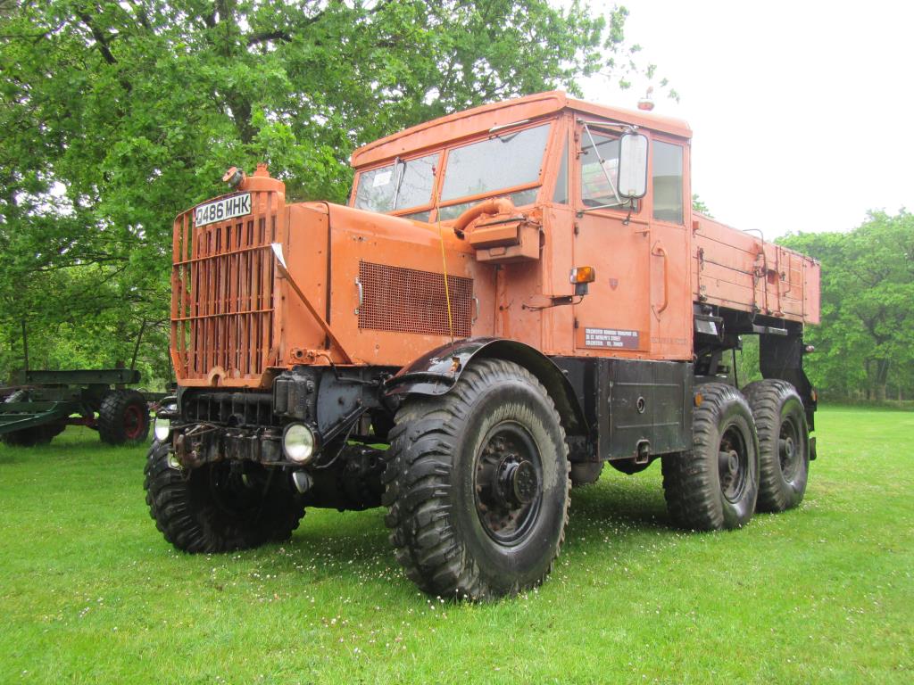 C.1950s Scammell Explorer 6x6 recovery vehicle Reg No: Q486 MHK Chassis ...