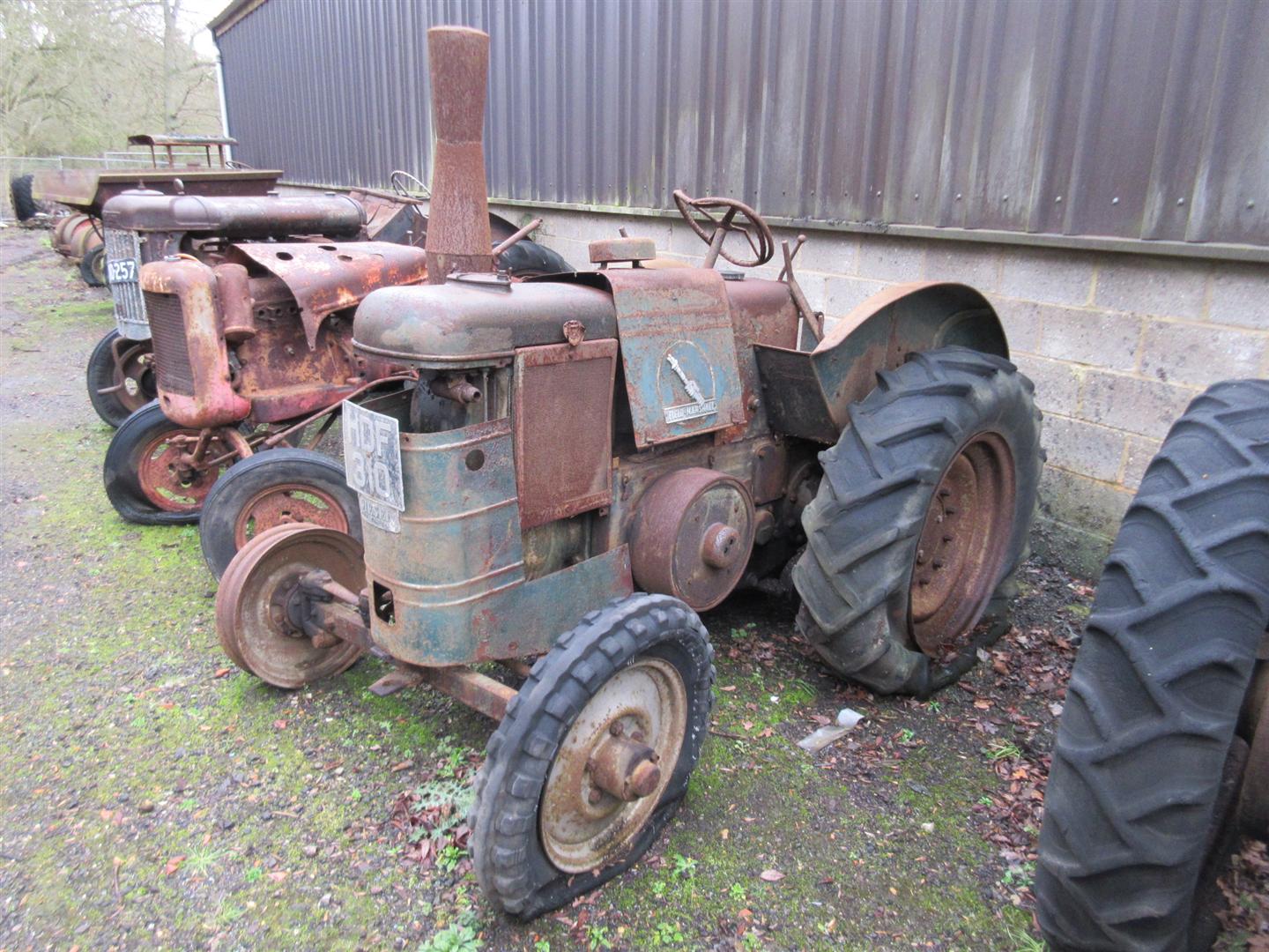 1948 FIELD MARSHALL Series II single cylinder diesel TRACTOR Reg No ...