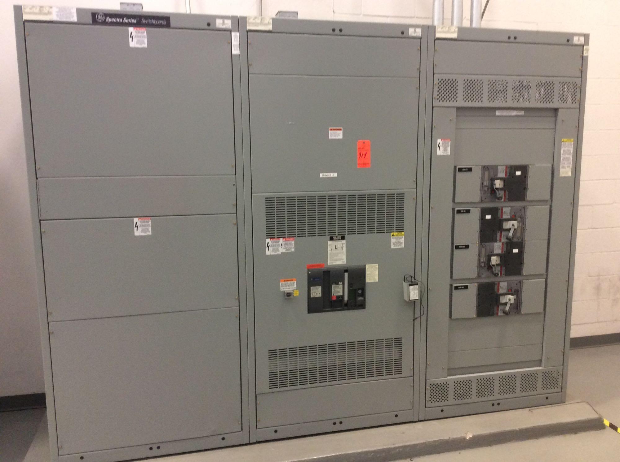 { Option of lots: 912, 913, 914 } } } } GE Spectra Series switchboard ...