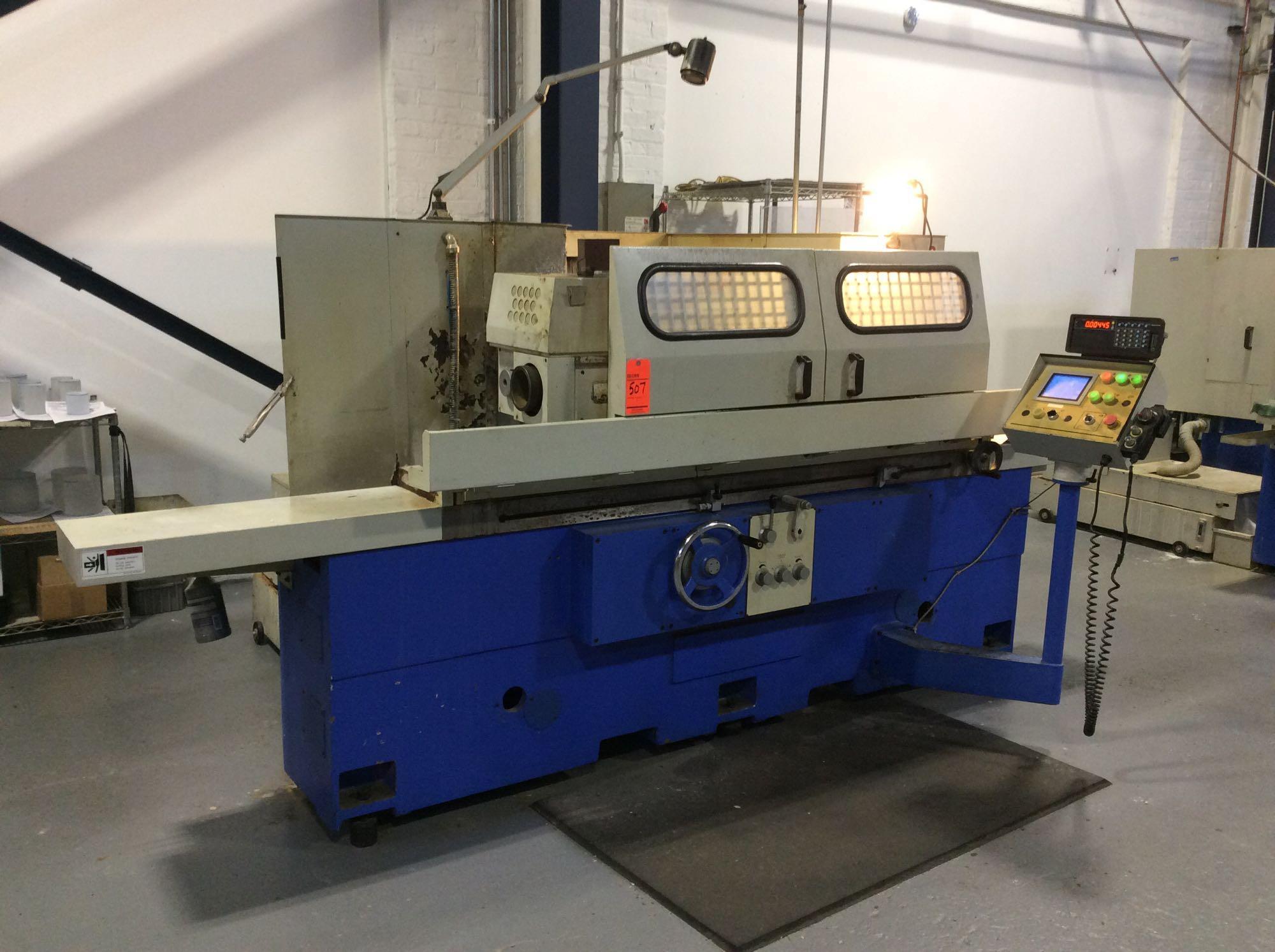 Supertec CNC universal cylindrical grinder mn G38P-100NC, sn GD10001 ...