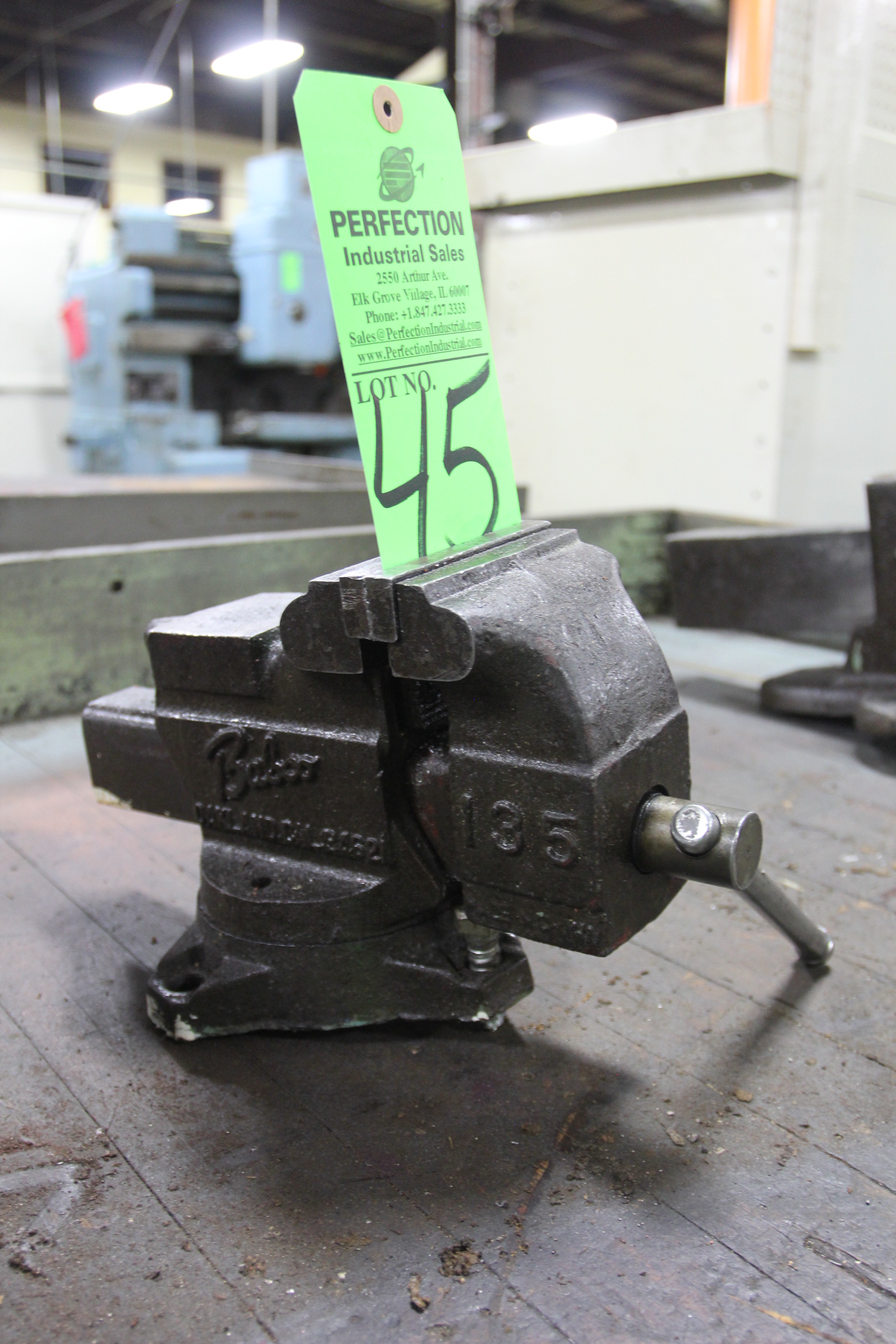 3 1/2" Babco No. 135 Bench Vise