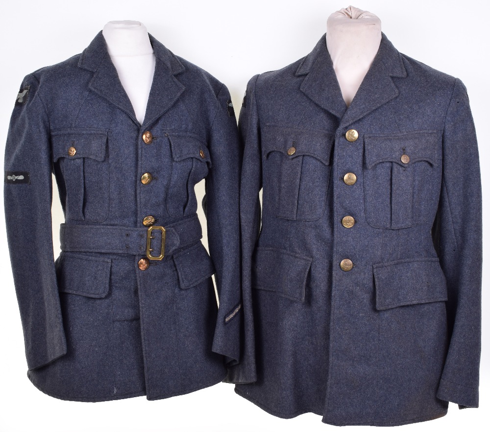 WW2 Royal Air Force Uniforms, consisting of other ranks wool four ...