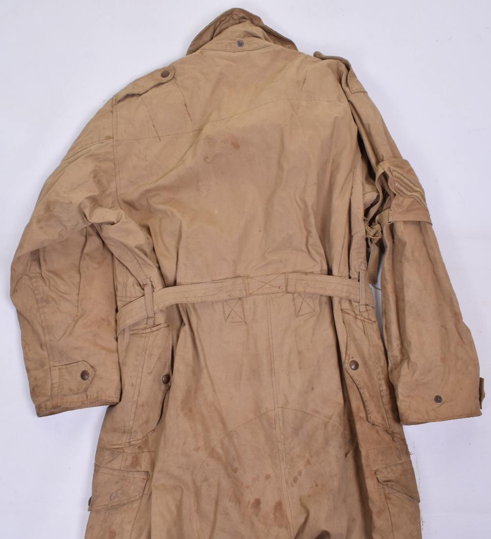 WW2 1944 Royal Tank Regiment Grouping, consisting of heavy canvas tank ...