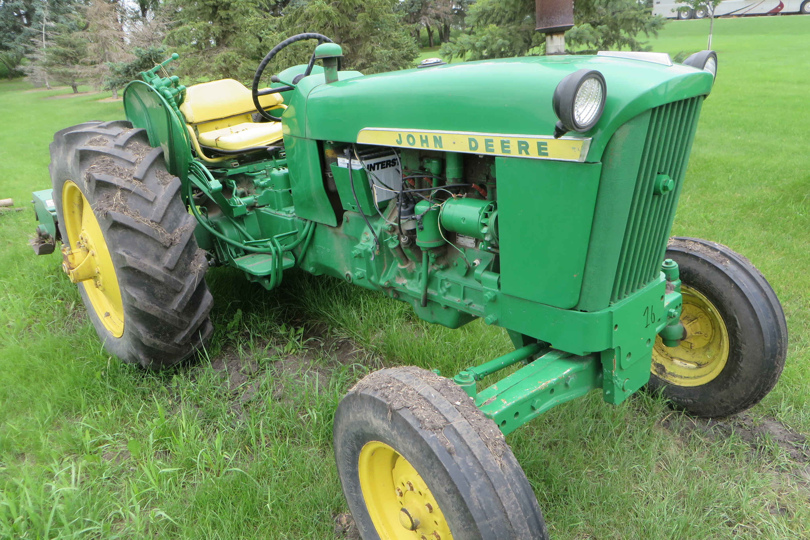 John Deere 1010 gas row crop utility lpto, 3pth, power steering, #39271