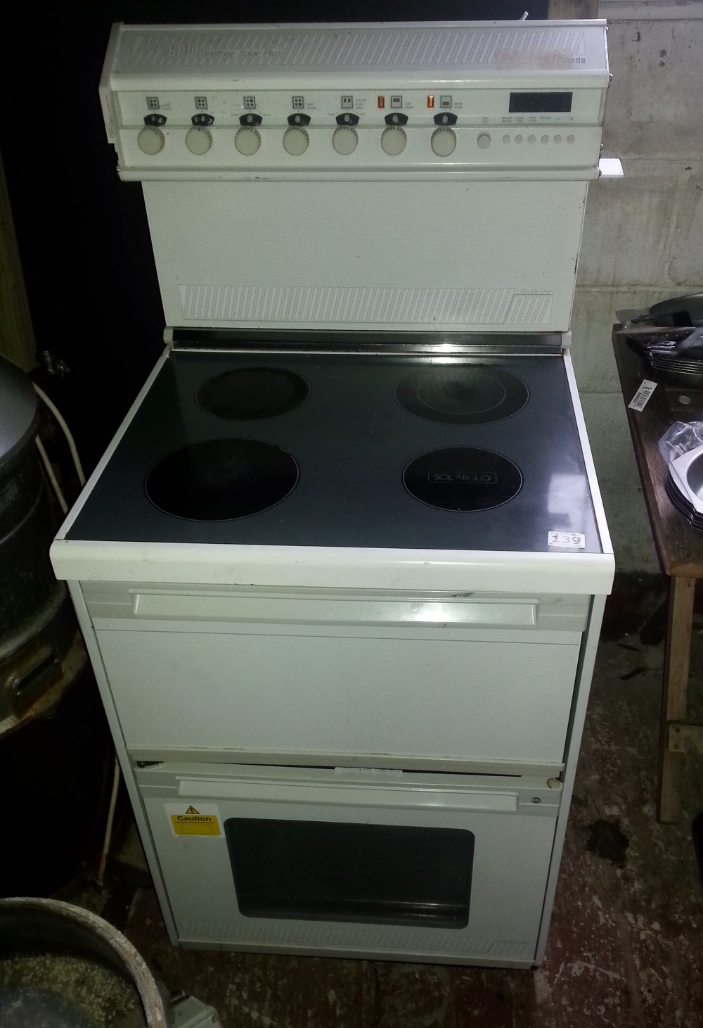 Creda Program 600 carefree solar plus 4 ring halogen cooker complete ...