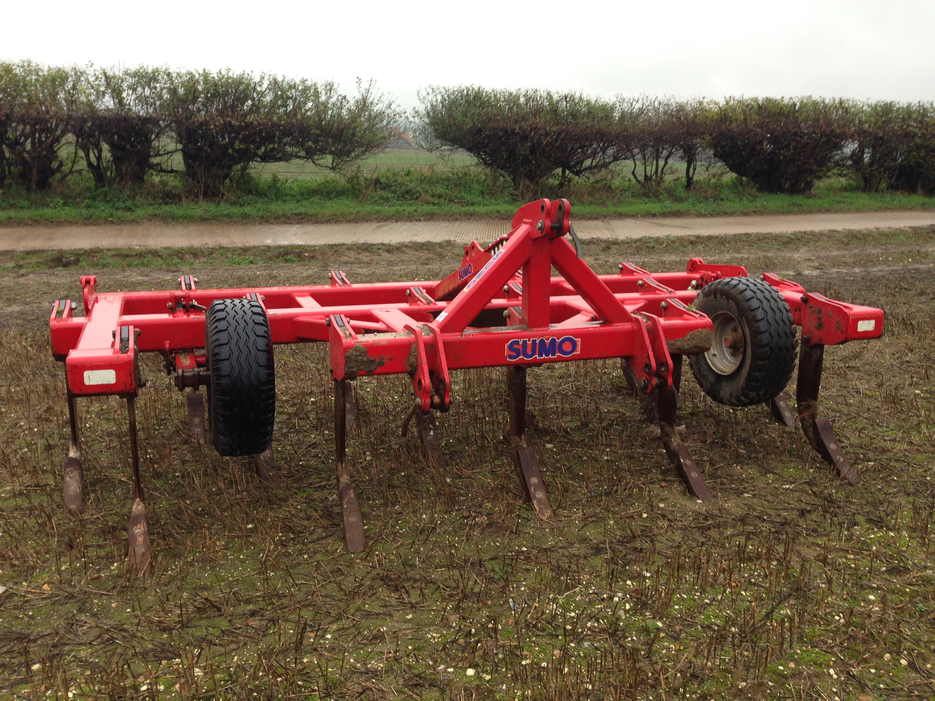 Sumo Rippa 4 m heavy duty cultivator, Year: 2009