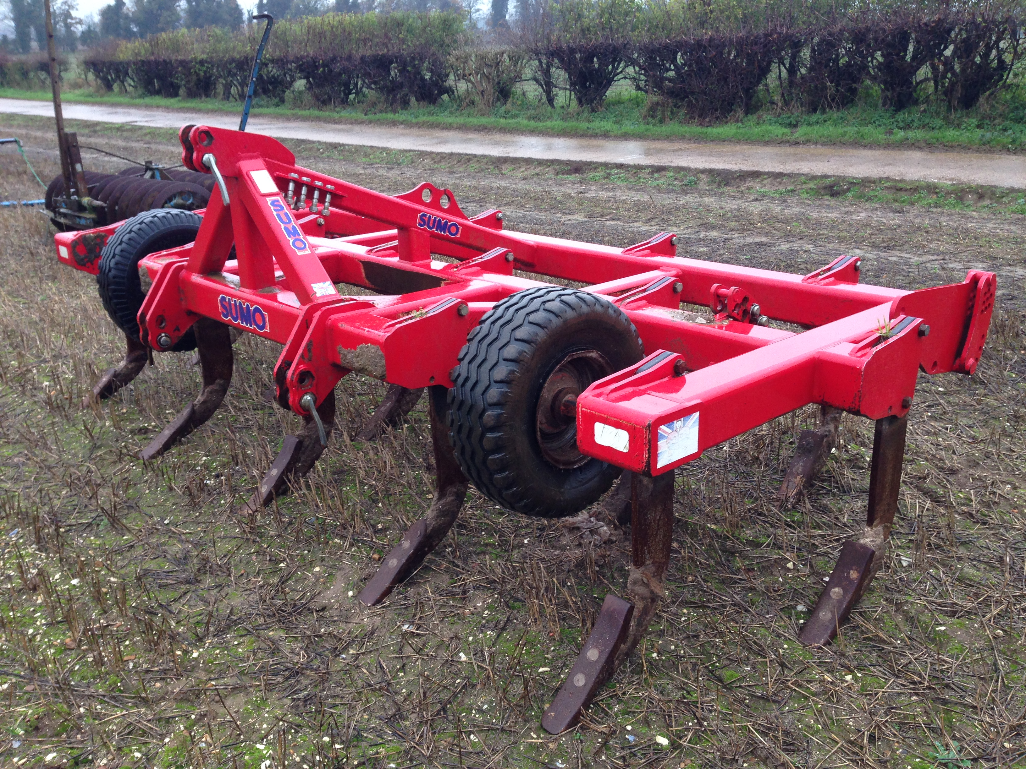 Sumo Rippa 4 m heavy duty cultivator, Year: 2009