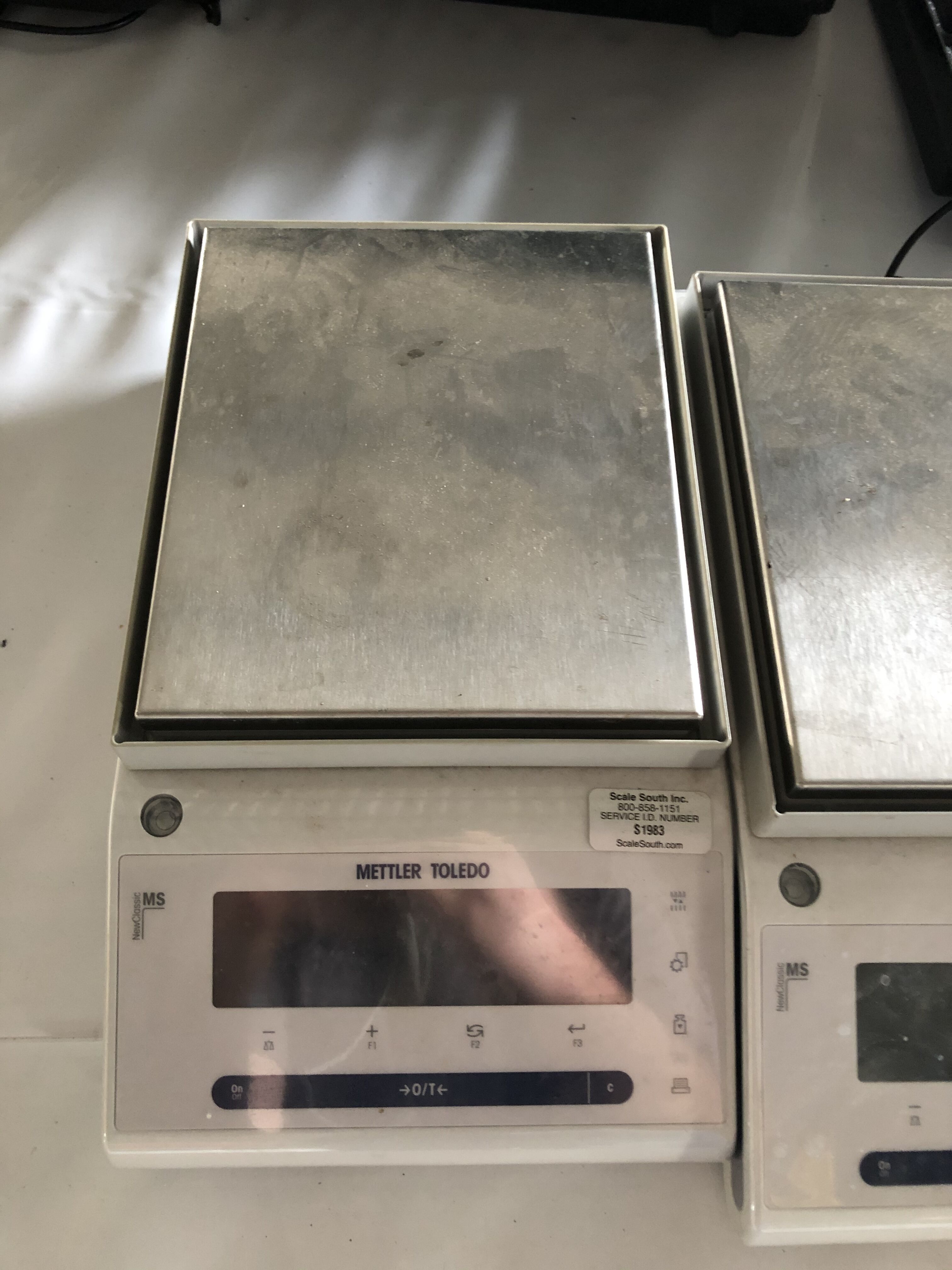 (3) Mettler Toledo New Classic MS Scales