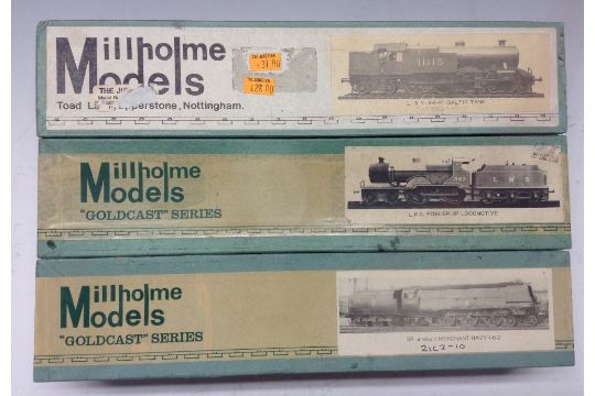 MIllholme Models - OO gauge an unbuilt model kit LMS Fowler 2P ...