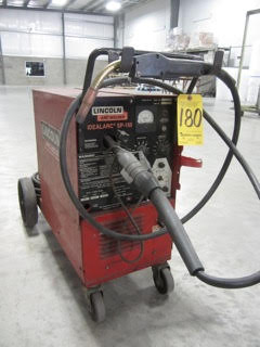 Lincoln Idealarc SP-150 Mig Welder, s/n AC668543, with Built In Wire ...