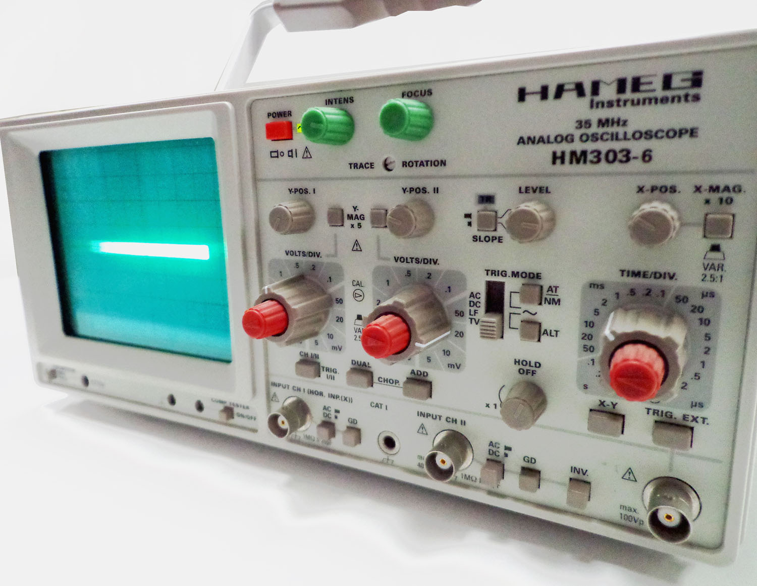 Hameg 35MHz Analog Oscilloscope HM303-6, serial number 032480424 (Ref ...