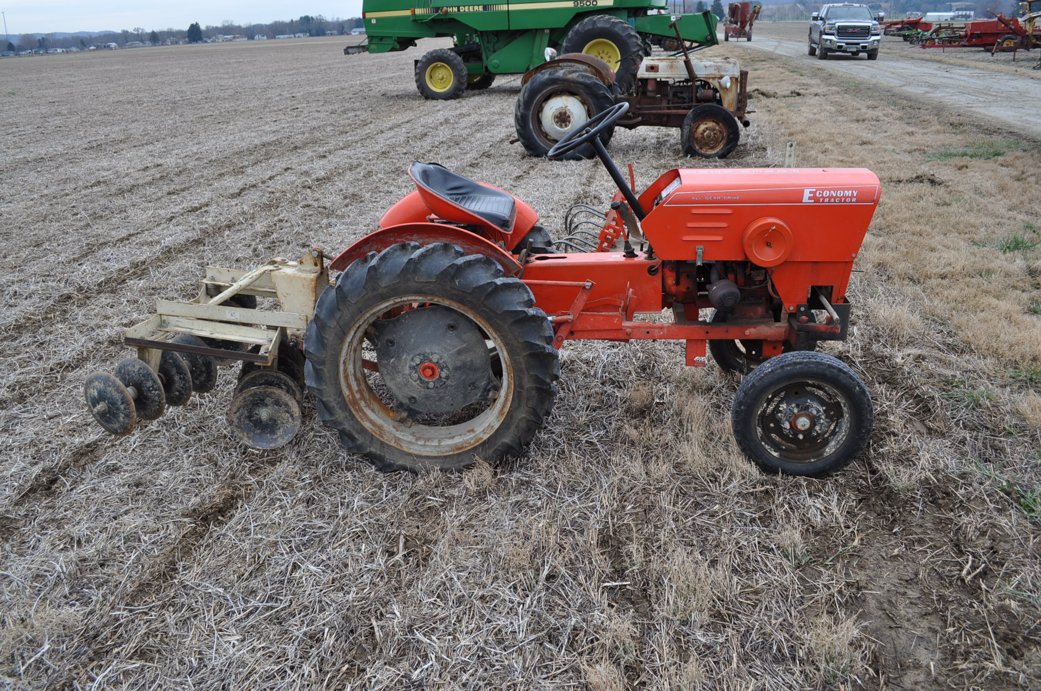 Economy Power King tractor, SN 41174, 14 hp gas engine, 2WD, 3 point, 8 ...