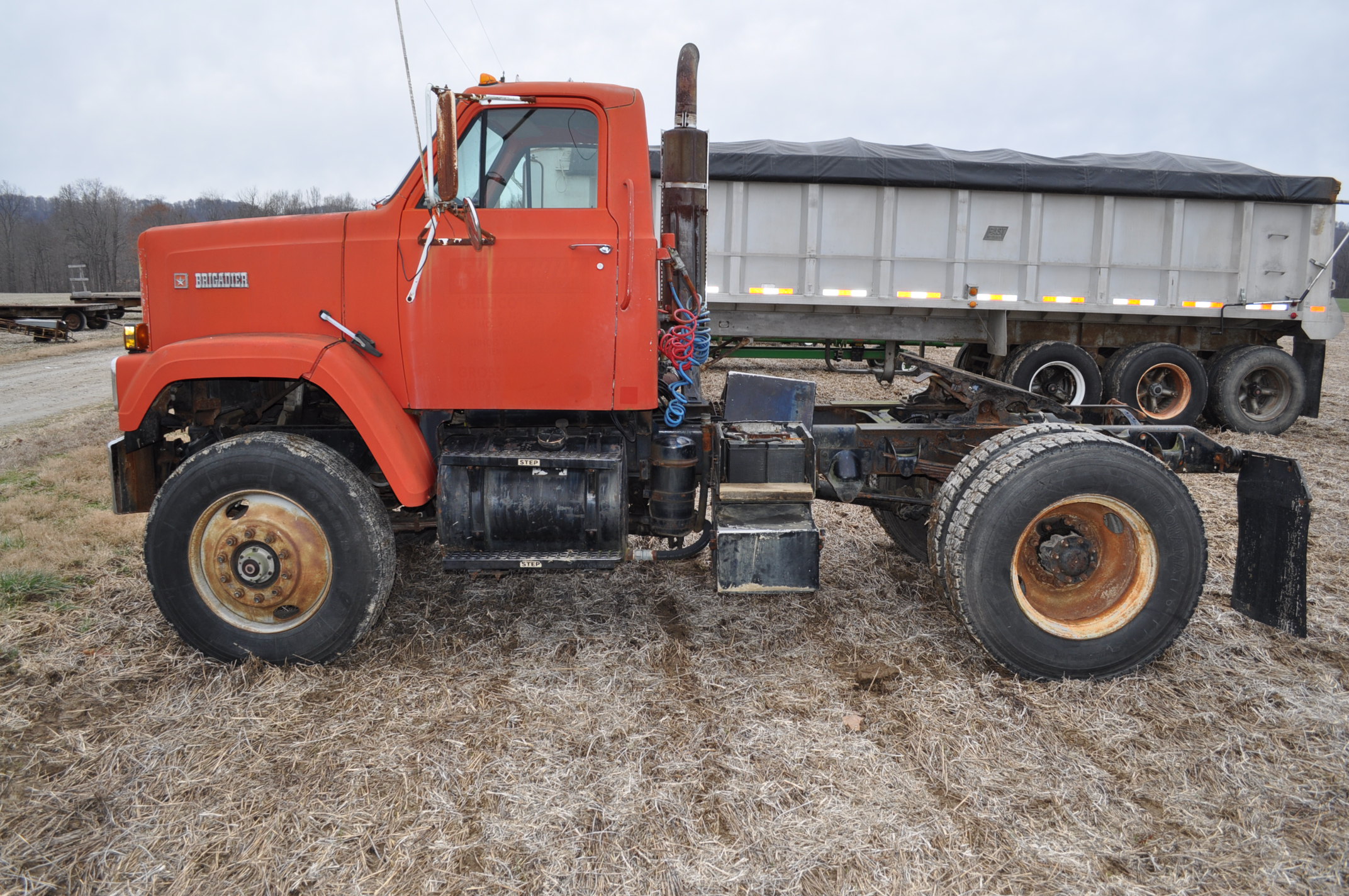 1979 GMC Brigadier semi truck, single axle, VIN T19CC9V586196, 211,085 ...