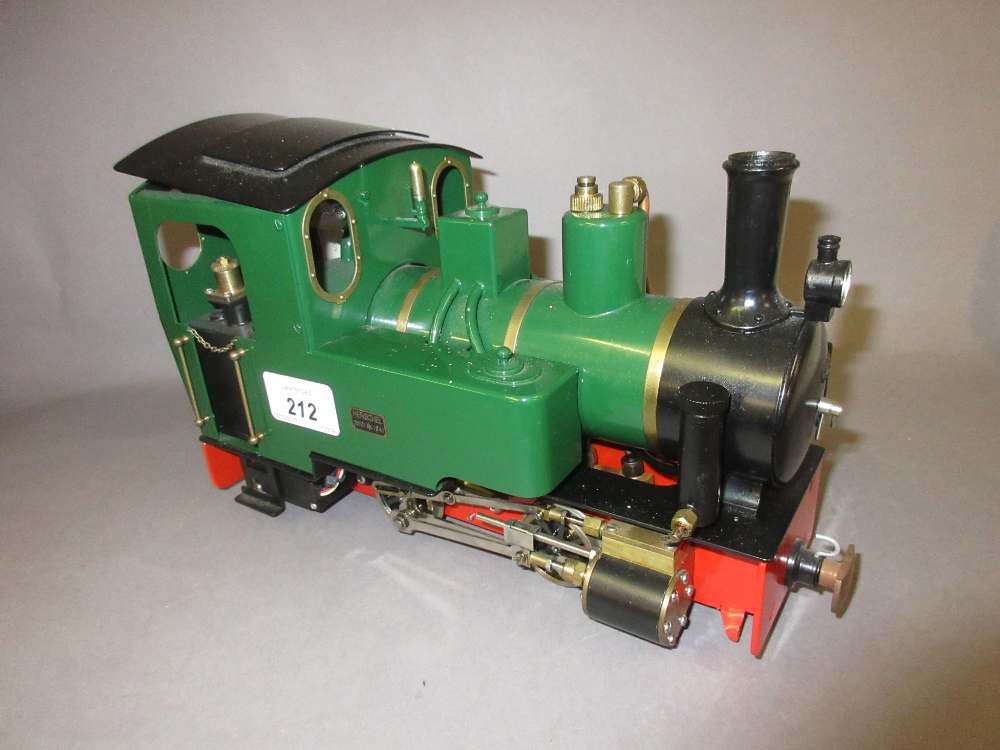 Cheddar Models Ltd, Riesa live steam G-scale garden locomotive