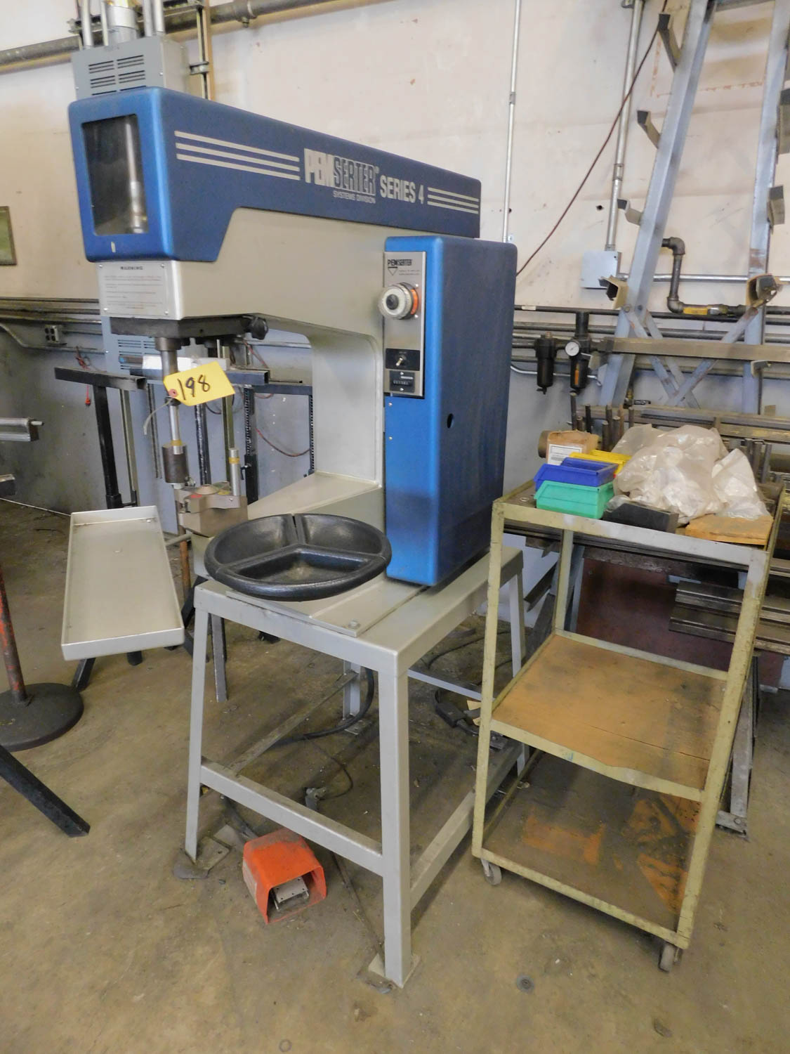 PEMSERTER SERIES 4 FASTENER INSERTION PRESS, 6 TON CAPACITY, WITH 18 ...