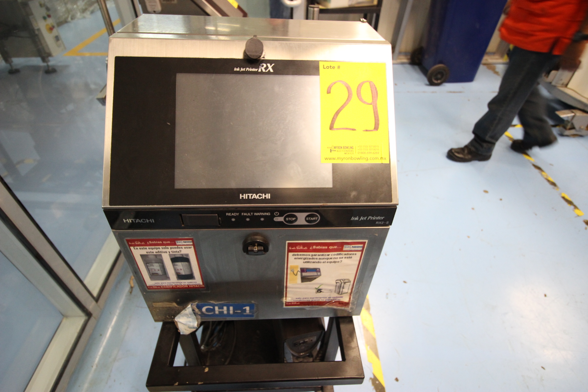 Hitachi RX2 Series industrial small character high speed printer ...