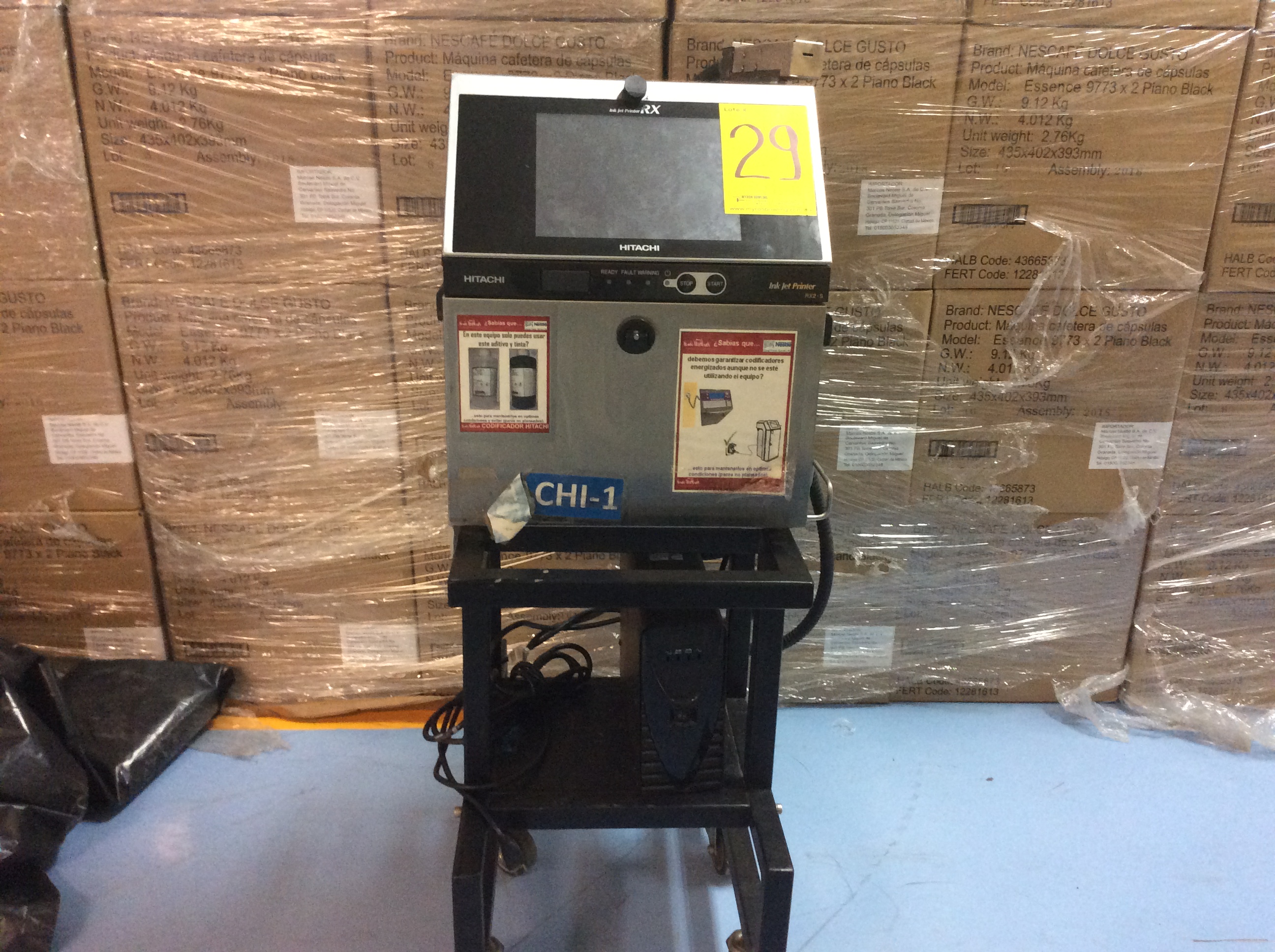 Hitachi RX2 Series industrial small character high speed printer ...