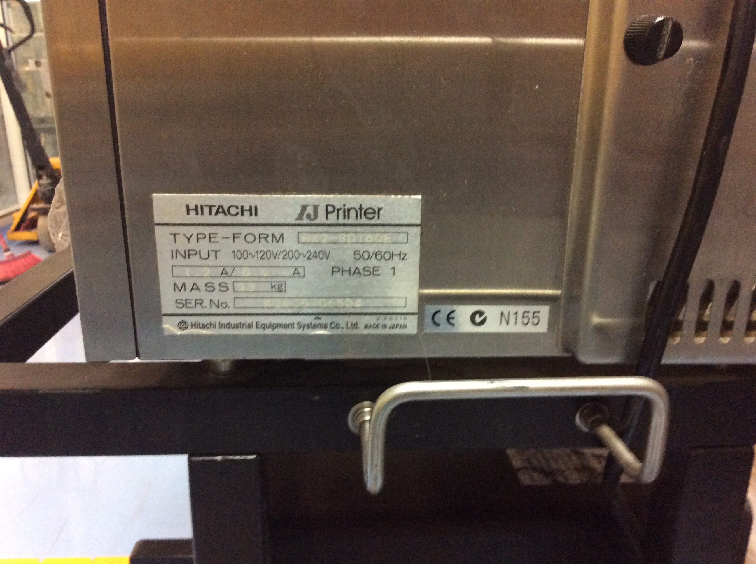 Hitachi RX2 Series industrial small character high speed printer ...