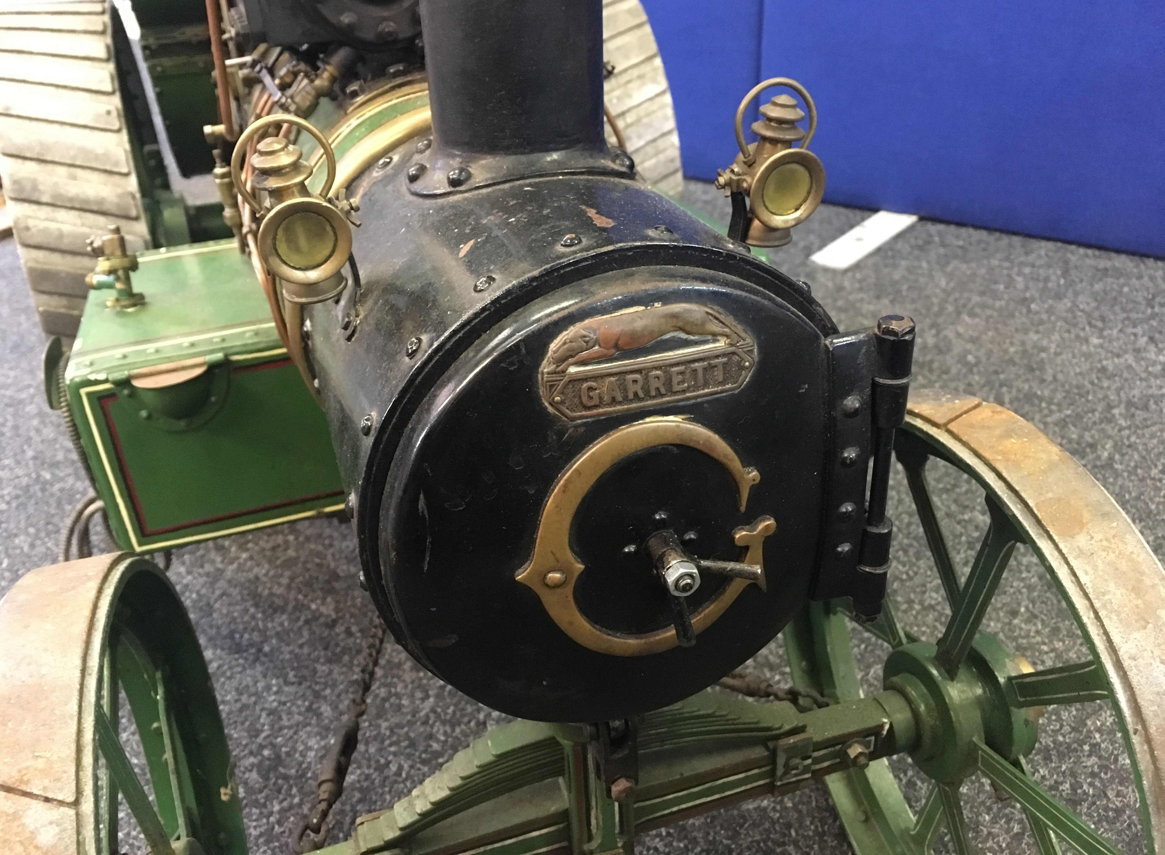 R GARRETT & SONS LTD - a 3" scale Live Steam Traction Engine.Overall ...