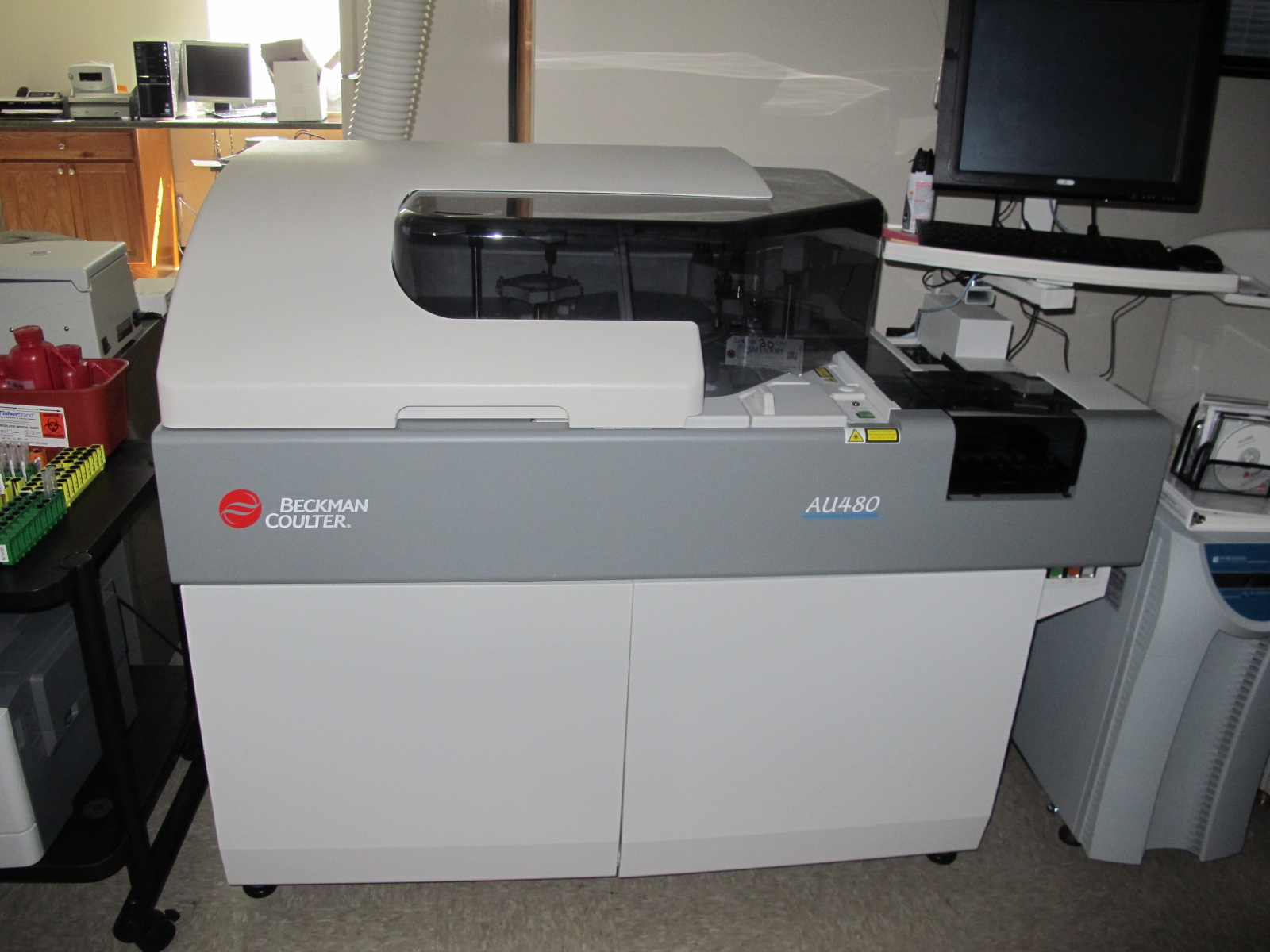 Beckman Coulter AU480 Chemistry Analyzer S/N 2112081535, iEi Computer ...