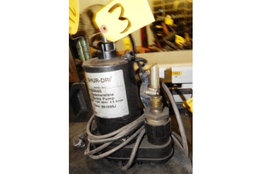 SHUR-DRI SUMP PUMP