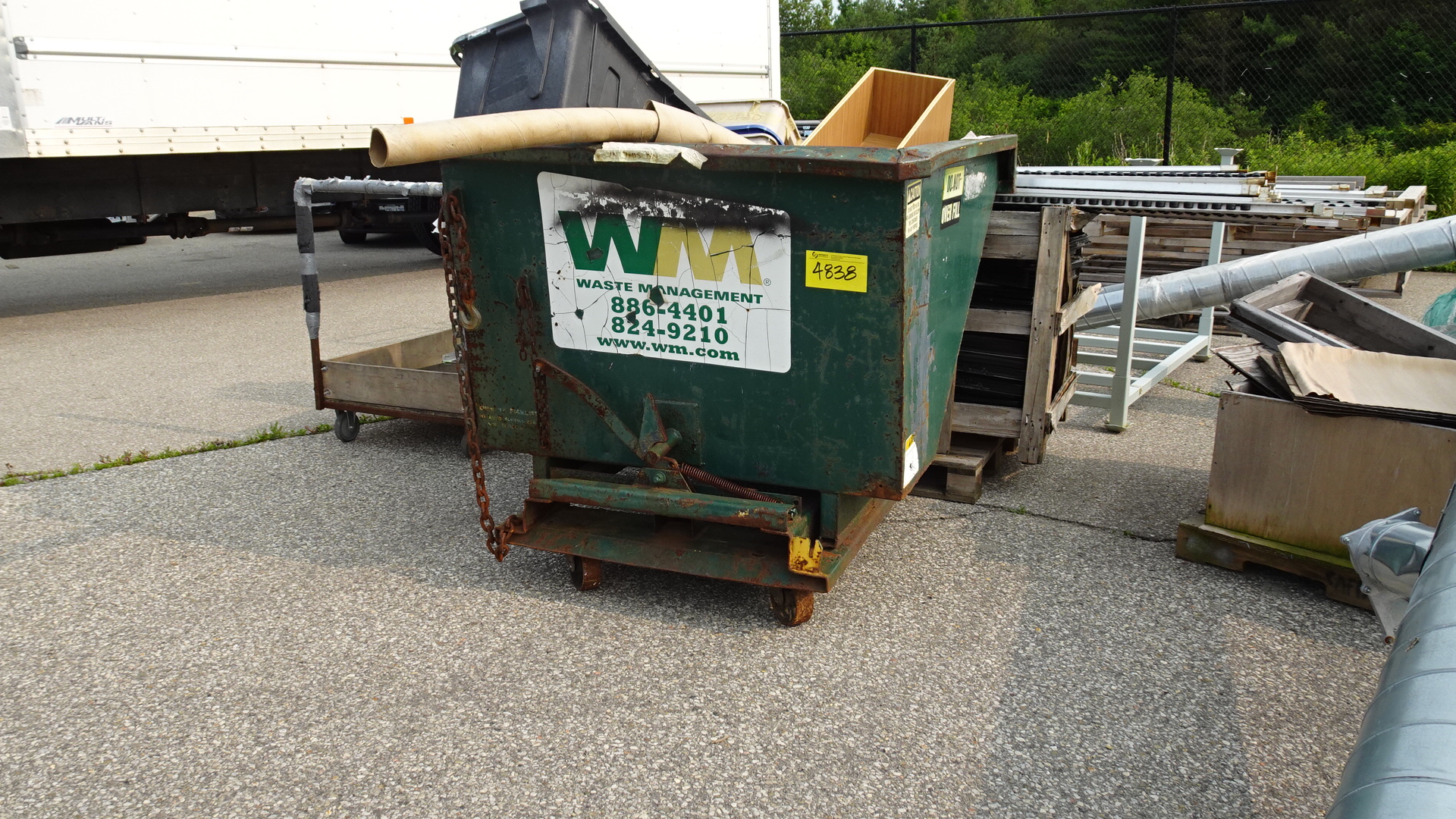 SELF DUMPING WASTE BIN