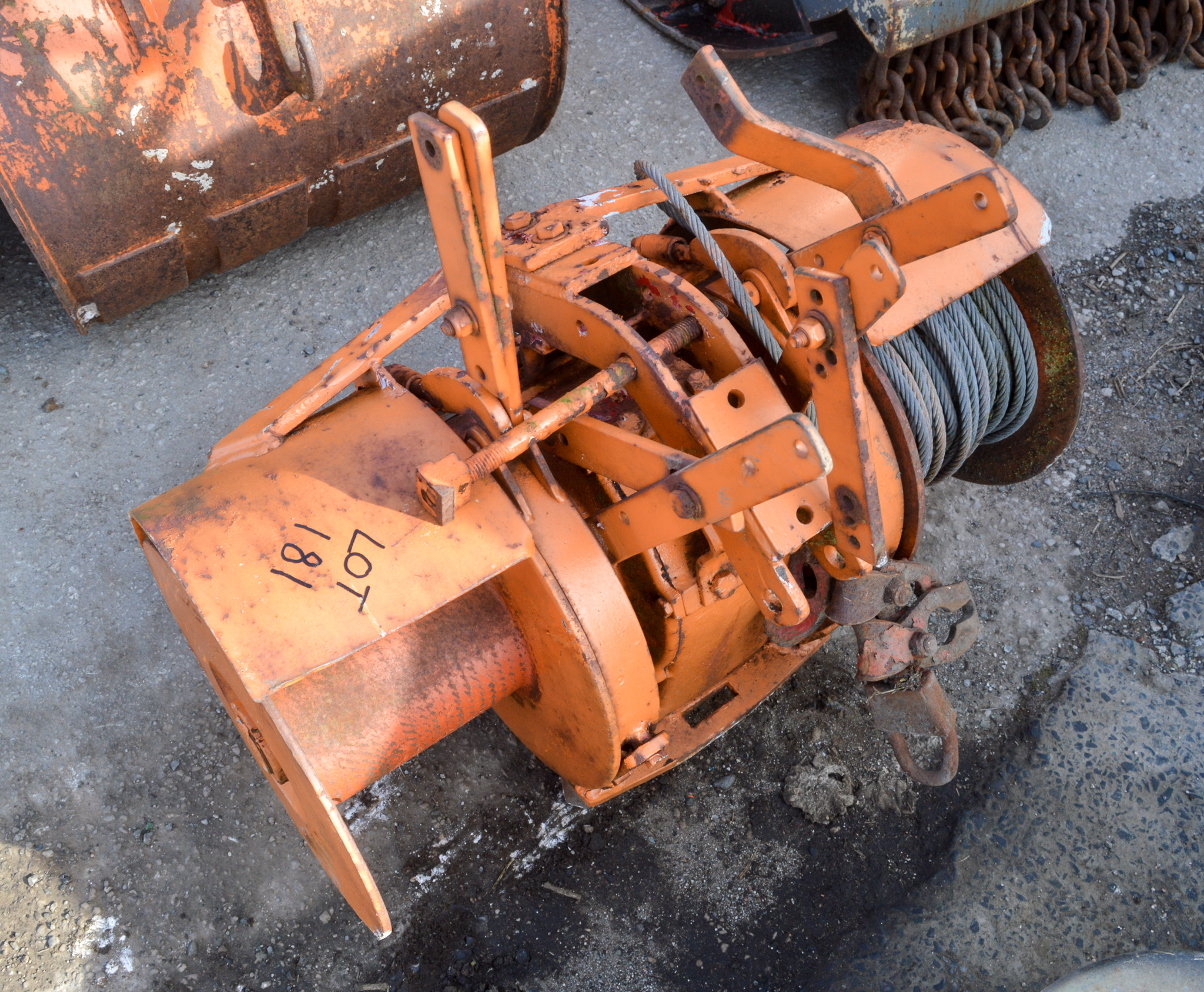 PTO driven winch