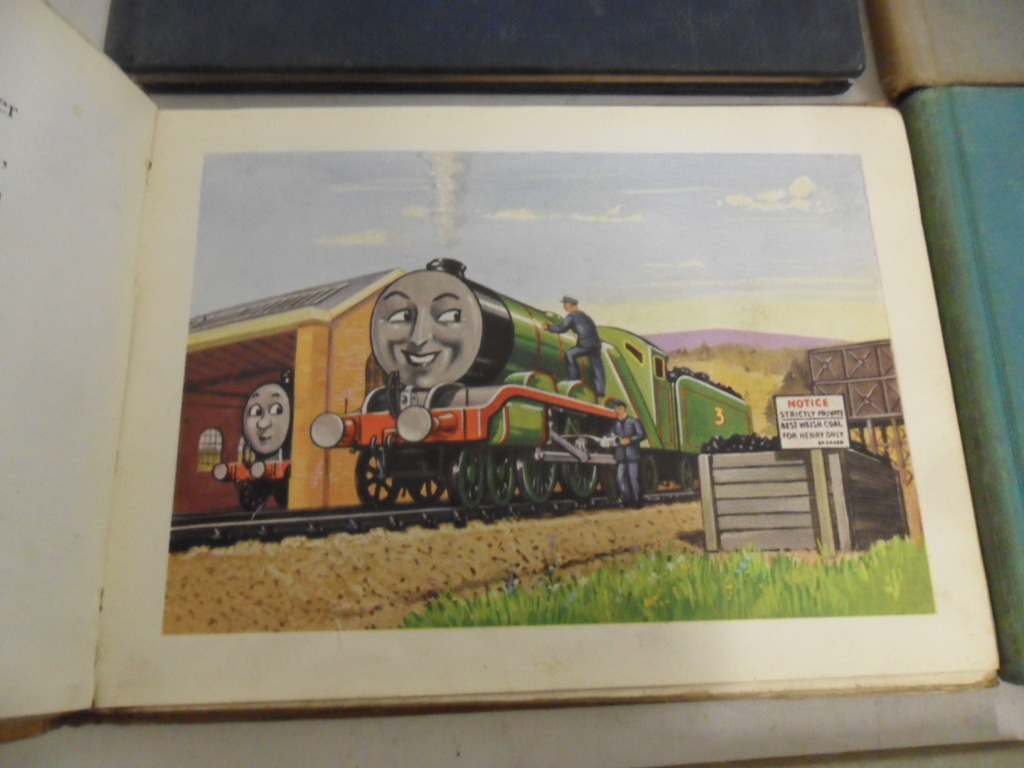 7 THOMAS THE TANK ENGINE BOOKS CIRCA 1950'S, 4 FIRST EDITIONS ...