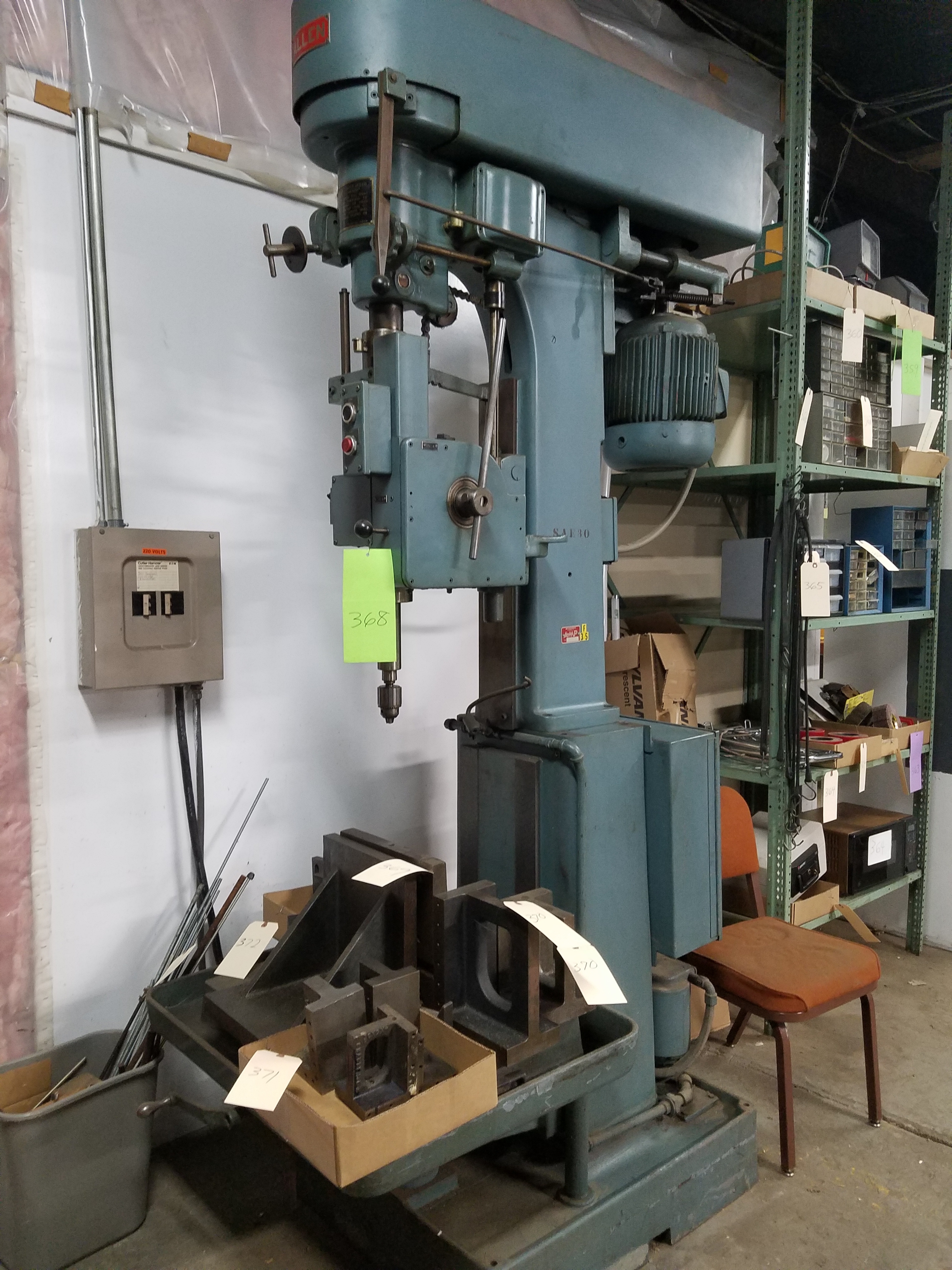 ALLEN DRILL PRESS, 5HP