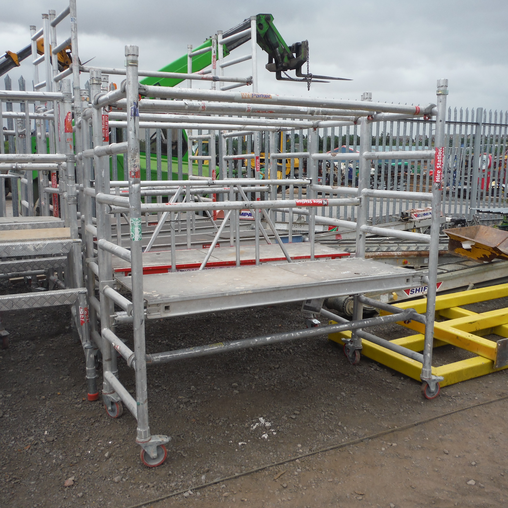 6' aluminium scaffold podium/tower