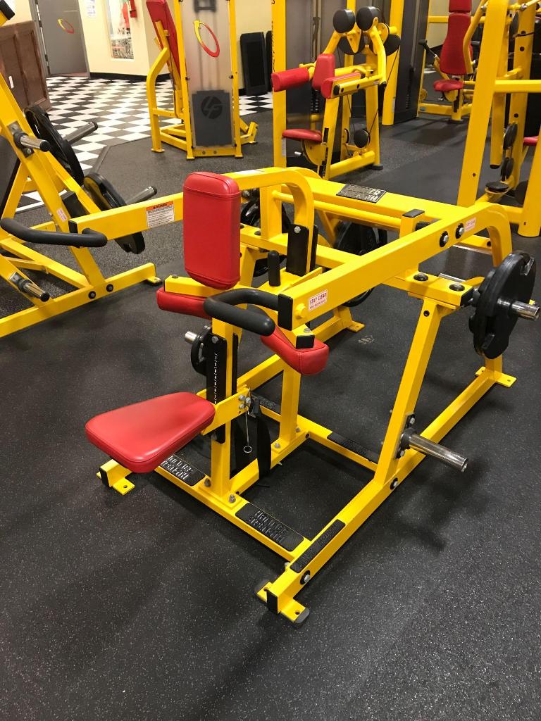 Hammer Strength Seated Dip Machine