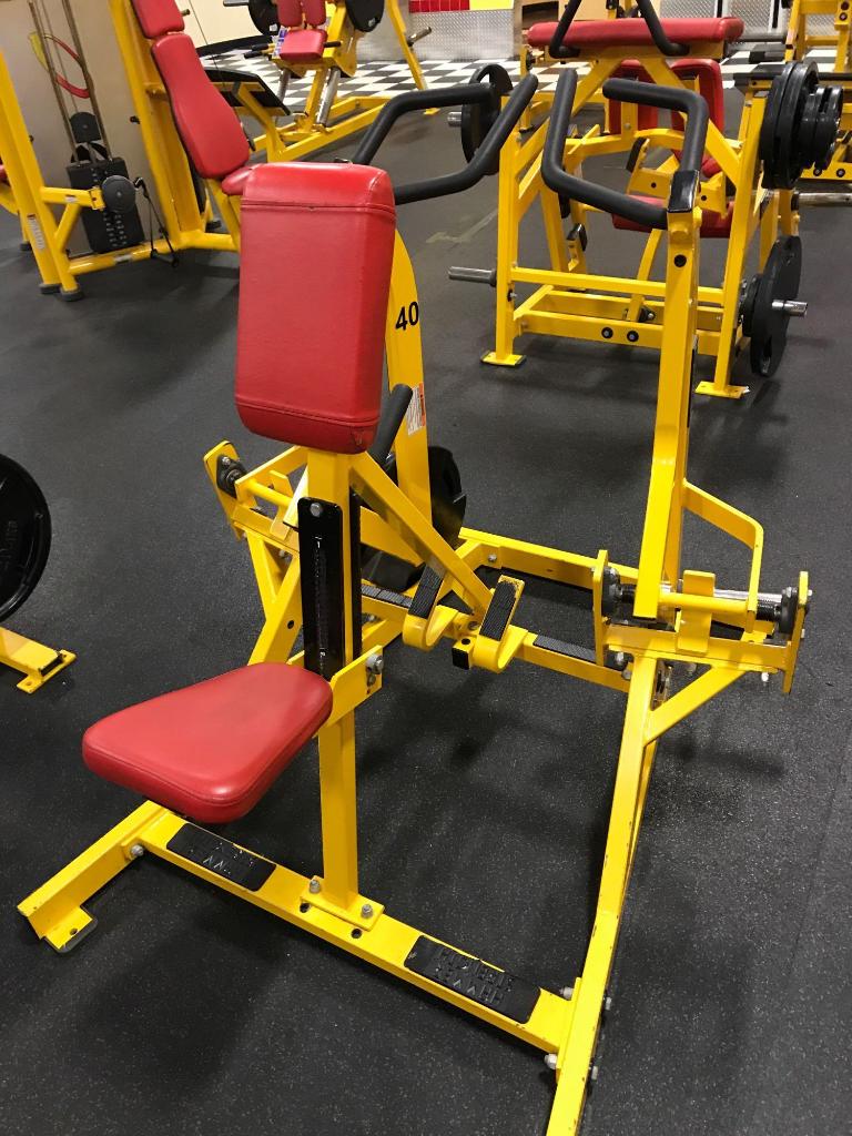 { Option of lots: 82, 83 } } Hammer Strength Iso Lateral Row Machine
