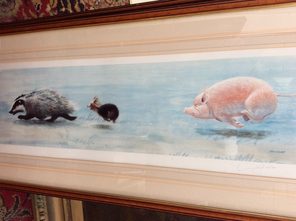 William Geldart (contemporary) set of five limited edition prints, 'The ...