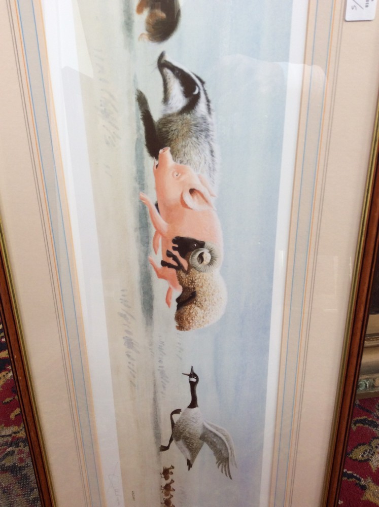 William Geldart (contemporary) set of five limited edition prints, 'The ...