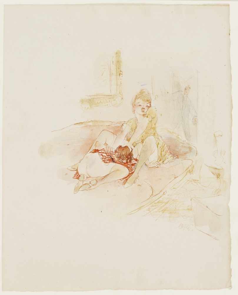 Schatz, Otto Rudolf 1900 Wien - 1961 ebenda Erotische Darstellungen ...