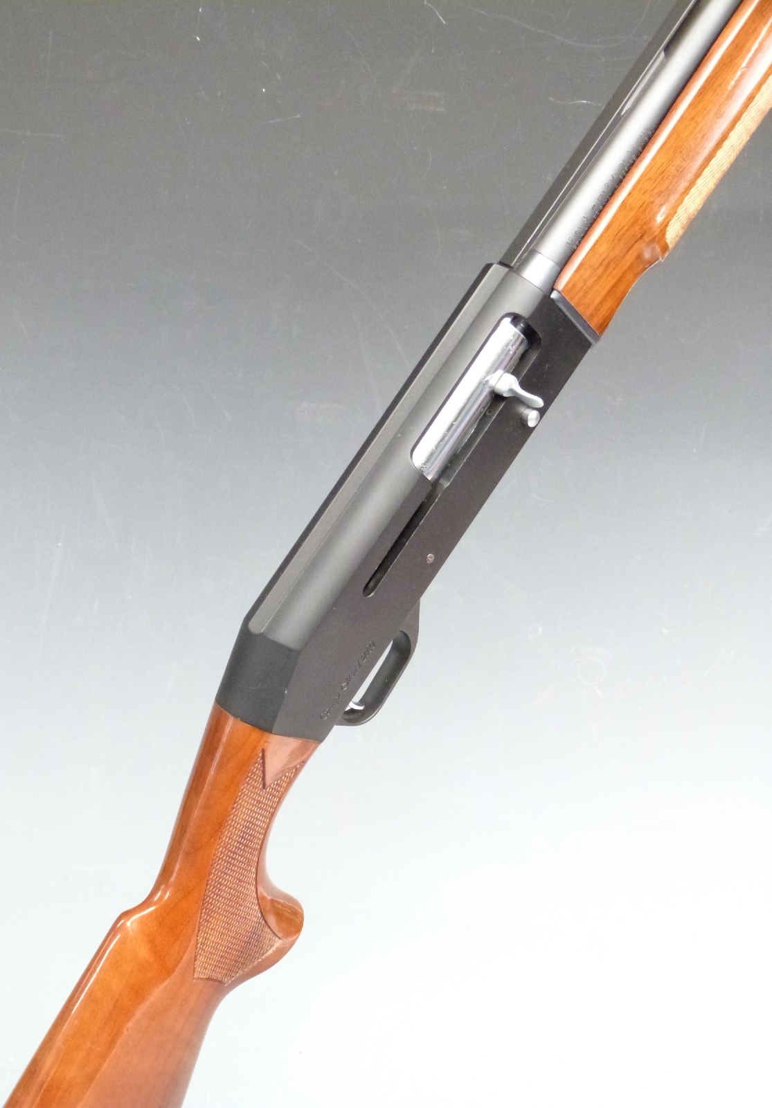 Stoeger model 2000 12 bore semi-automatic shotgun with, chequered semi ...
