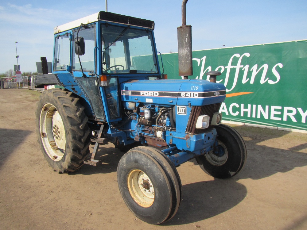 Ford 6410 2wd Tractor Reg. No. G73 ADX