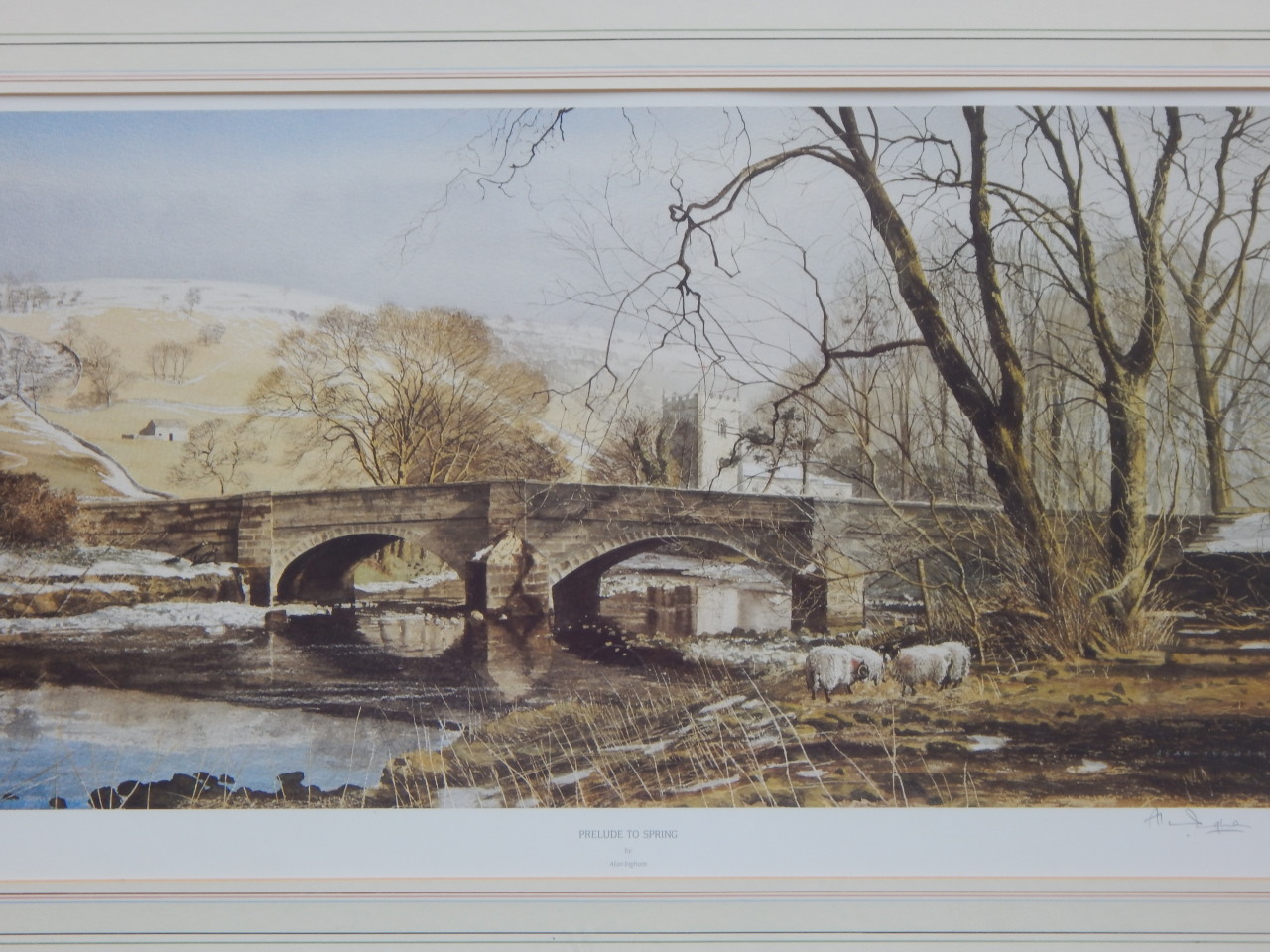 Alan Ingham (b.1932). Prelude to Spring, artist signed limited edition ...