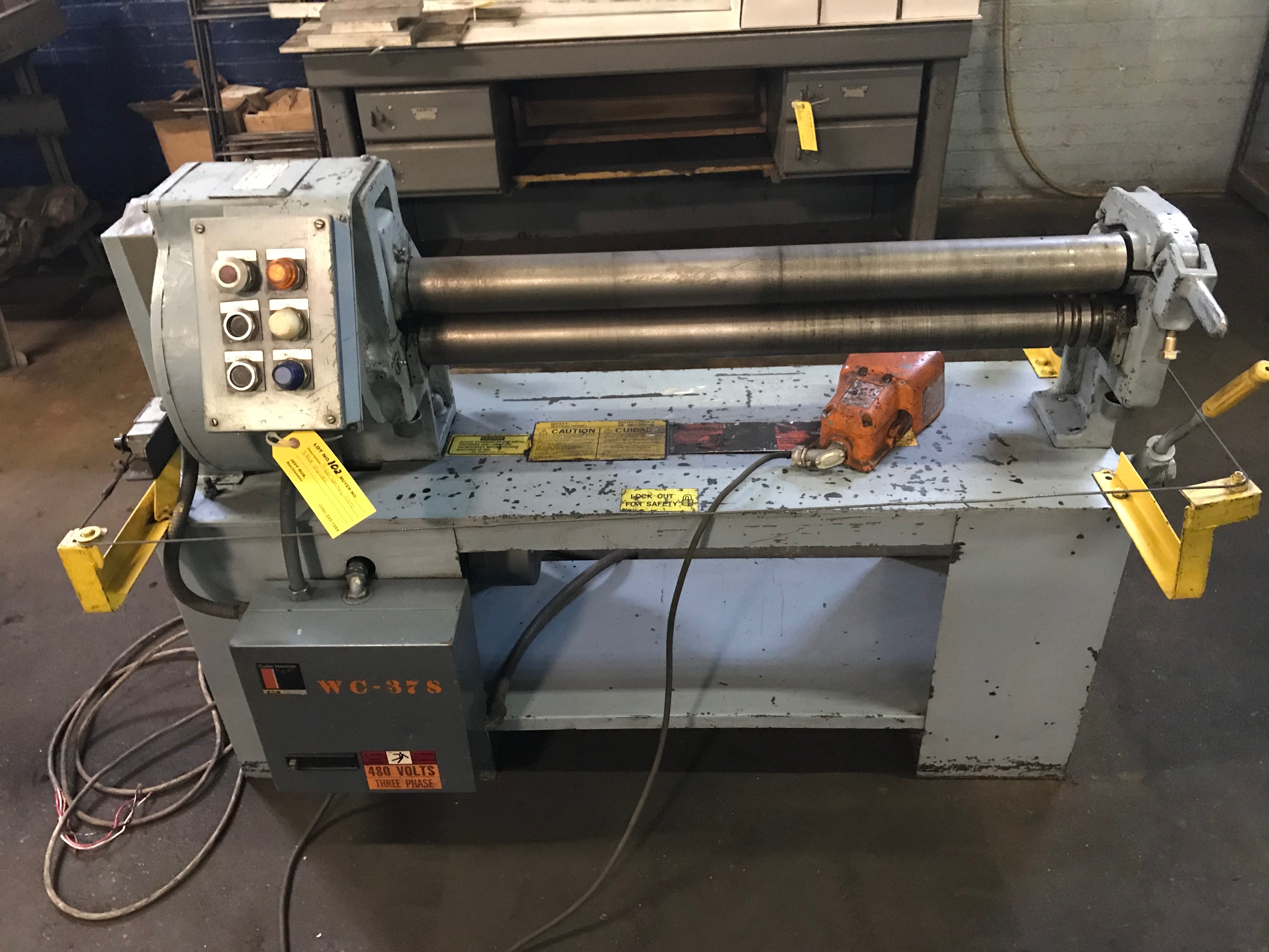 Roper Whitney PEXTO 3 Foot Slip Rolls Roller